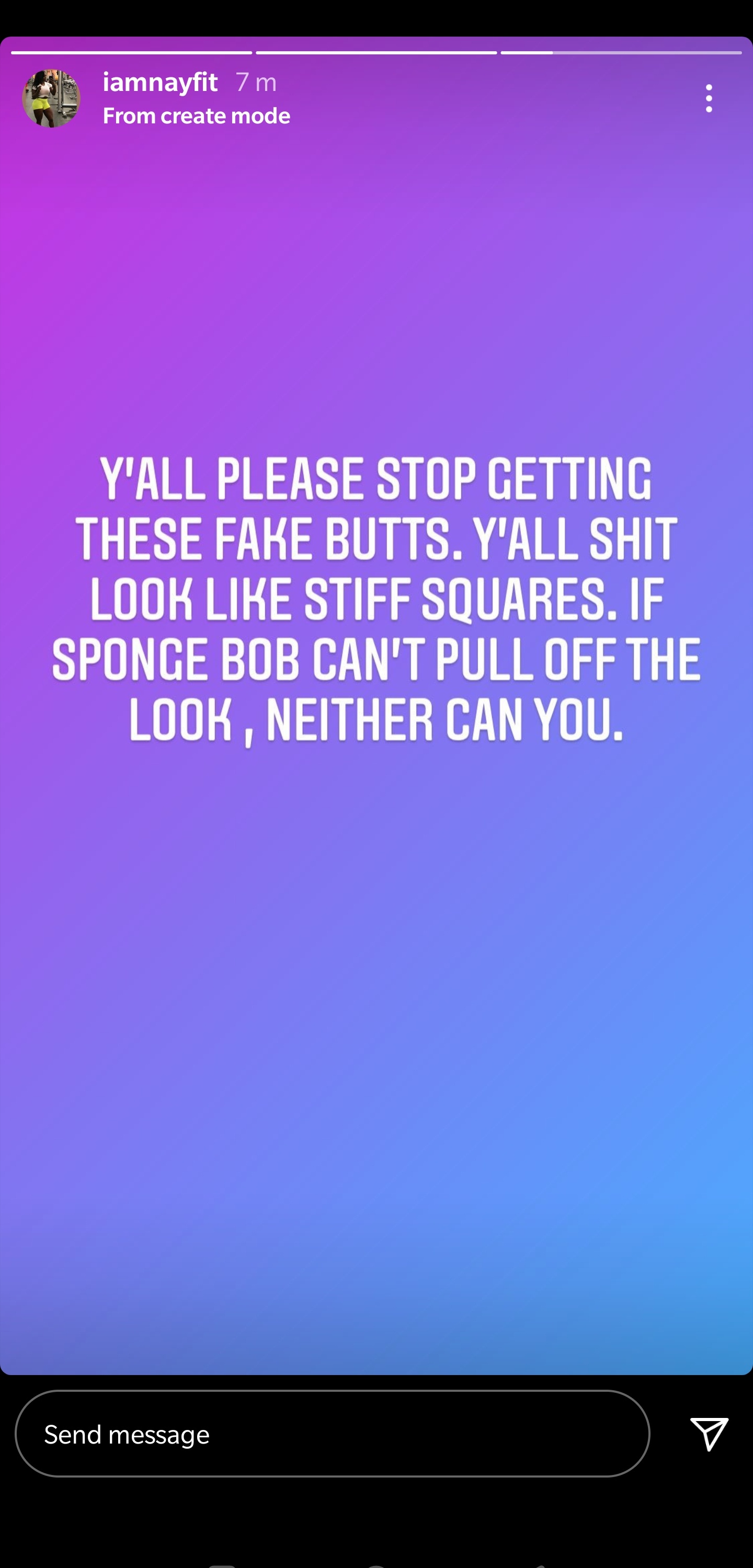 Facts stop the fake ass | Scrolller