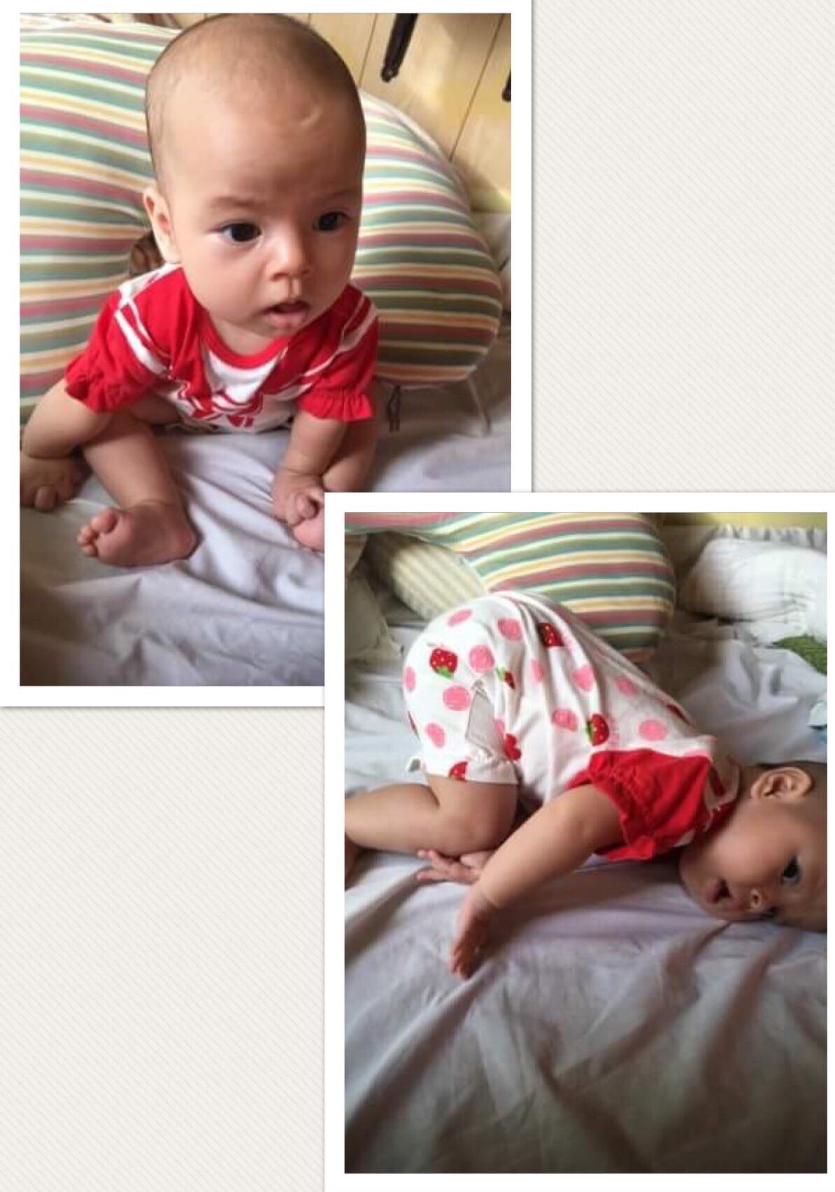 Falling down baby hehe | Scrolller