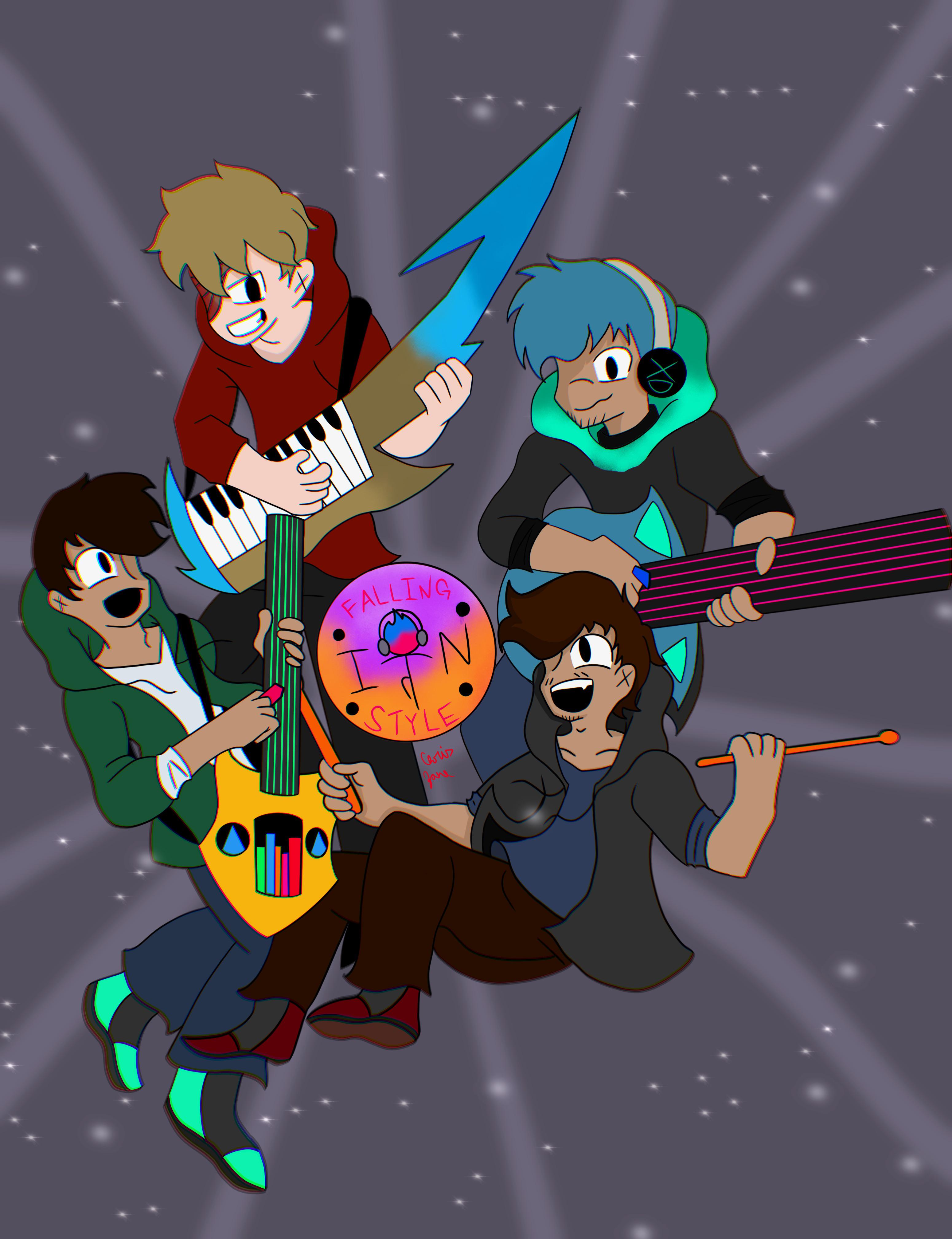 Falling in style, me, digital, 2021 | Scrolller