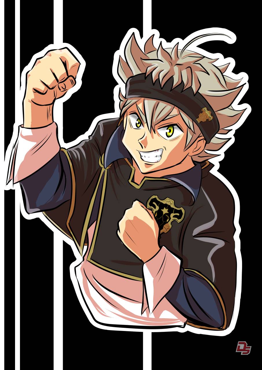 [Fan Art] Asta - cel shading color / by me