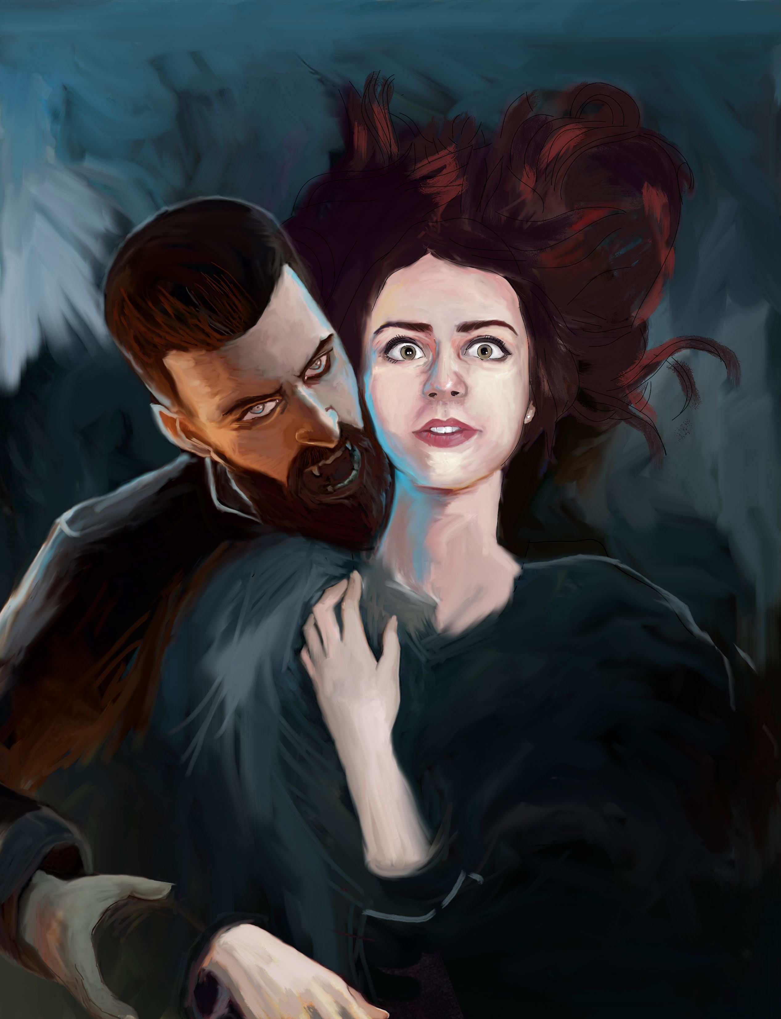 [Fan-Art] "Mesmerizing And Embrace". | Scrolller