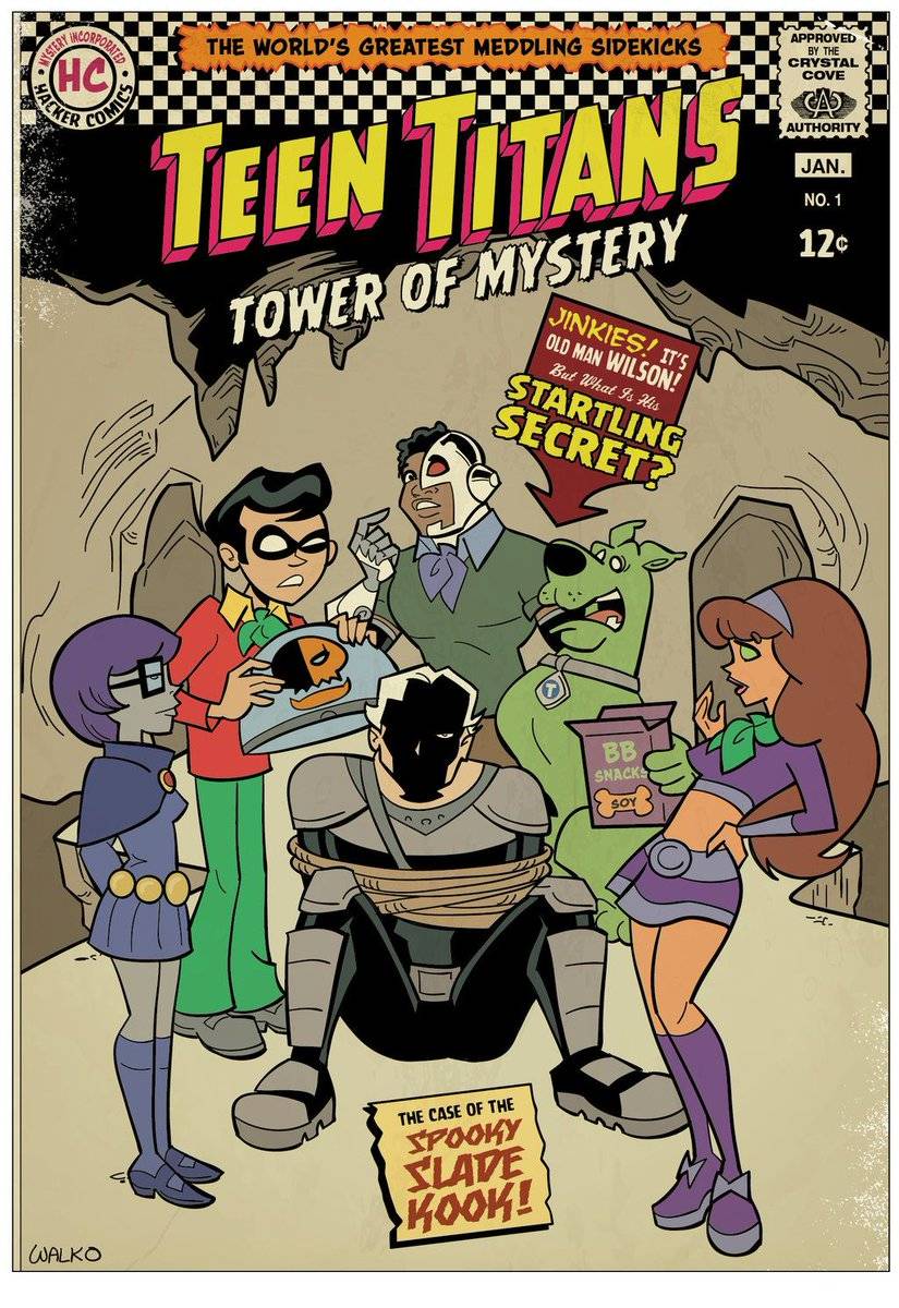 [Fan Art] Teen Titans/Scooby Doo crossover by Bill Walko | Scrolller