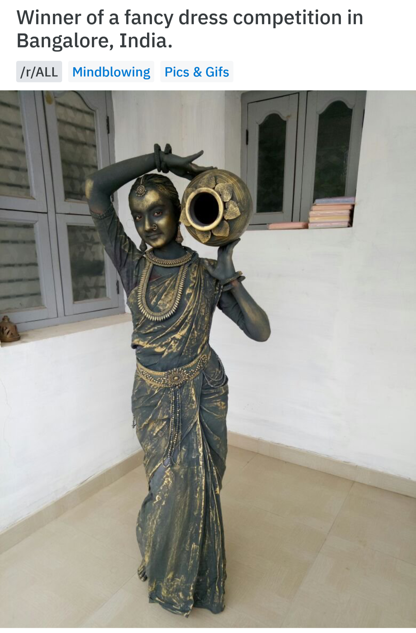 Fancy dress competition winner 👍 | Scrolller