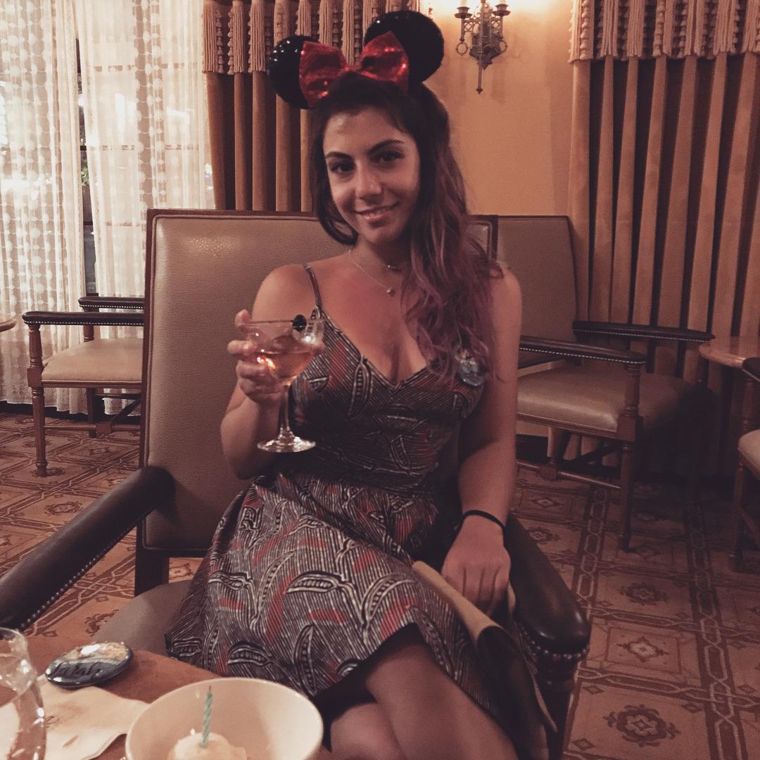 Fancy drink and mouse ears | Scrolller