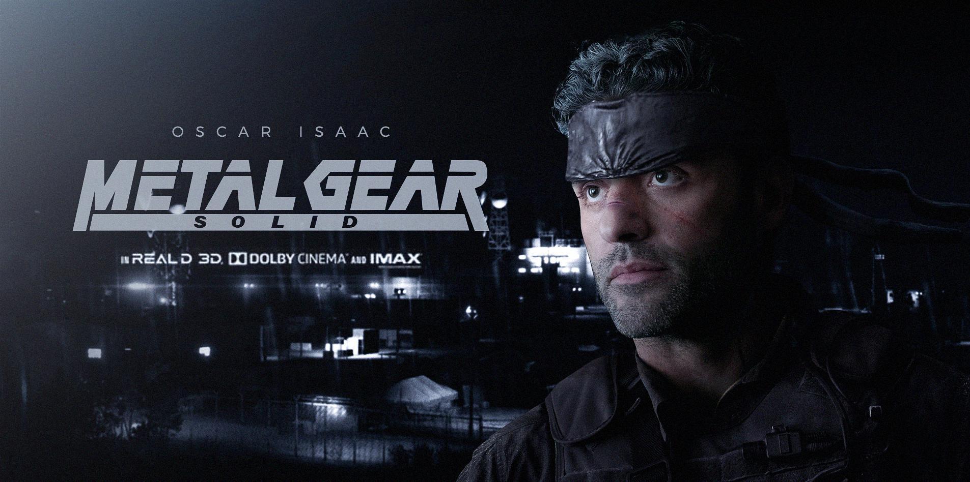 [ FANMADE] Made a concept art featuring Oscar Isaac as Solid Snake, really love this casting ...