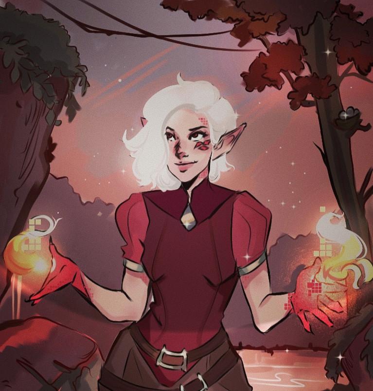 Fantasy elf art by me | Scrolller