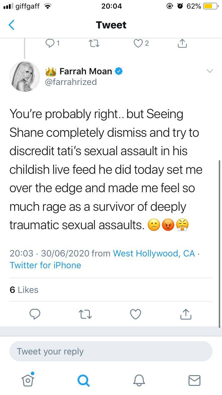 Farrah’s response to this beauty community bullshit | Scrolller