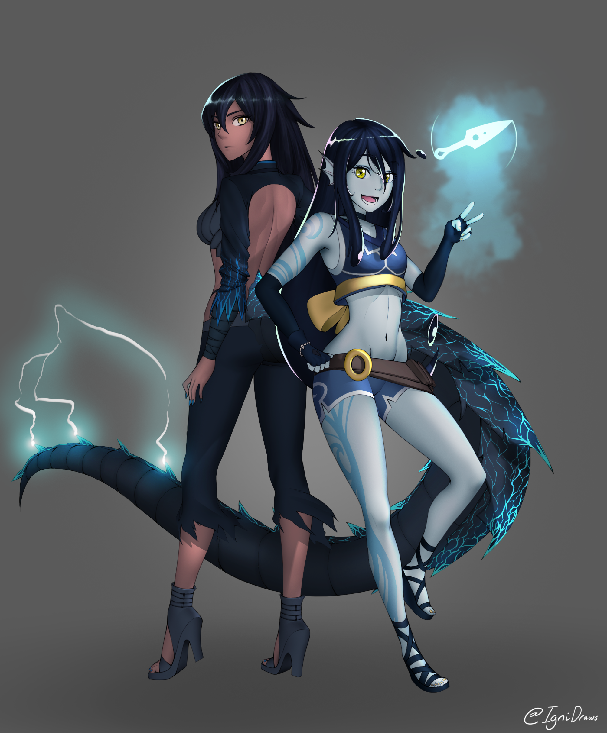 Fe'ar and Nox, Battle Mommies! | Scrolller