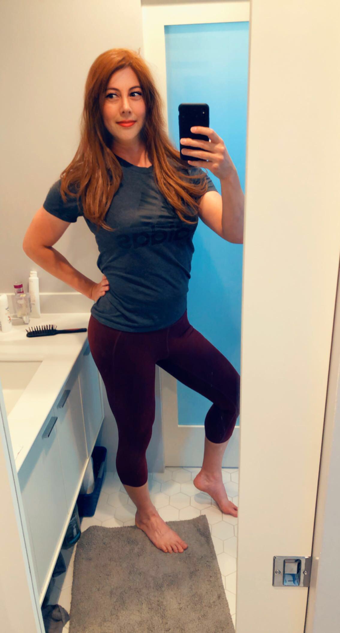 Feeling fit in my workout gear | Scrolller