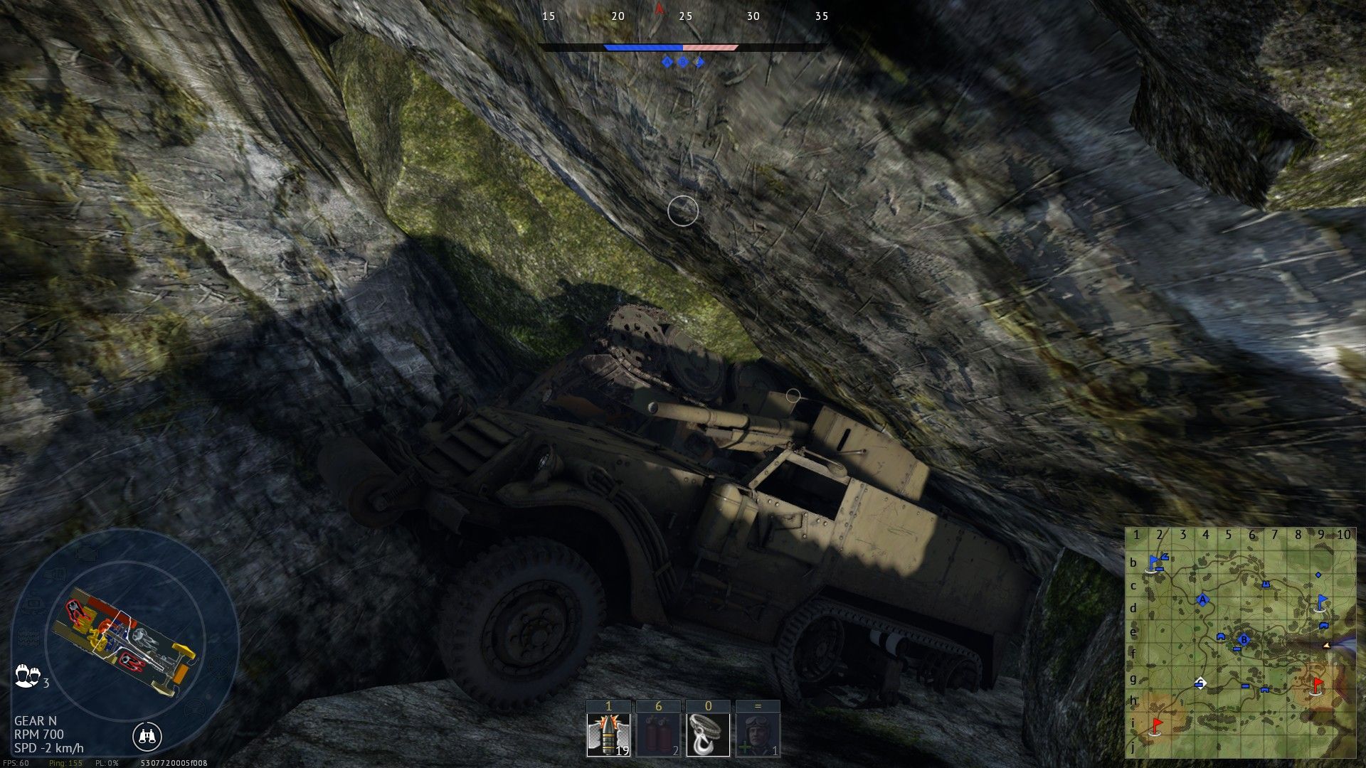 Fell into this ravine. Turns out I wasn't the only one. This is peak war thunder | Scrolller