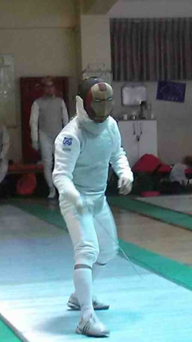 Fencing Iron Man spotted in Seoul | Scrolller