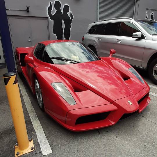 [ferrari enzo] in a shooting range | Scrolller