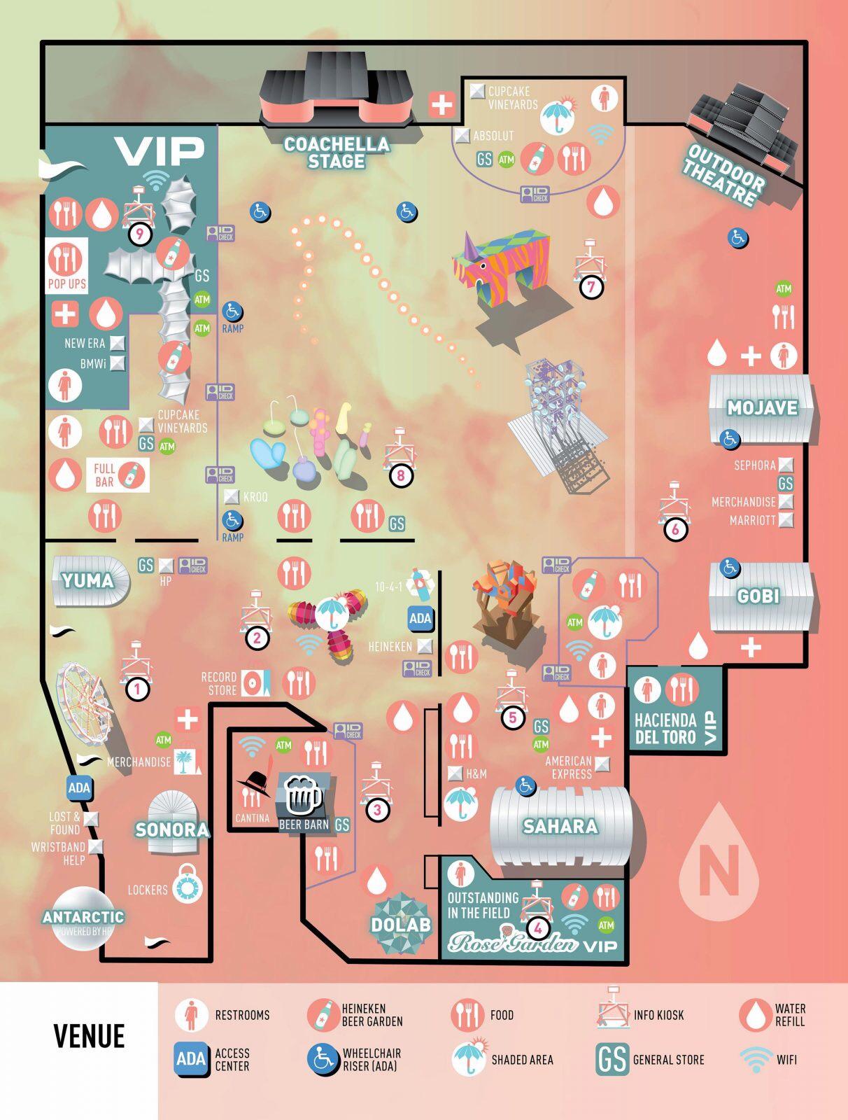 FESTIVAL GROUNDS MAP! | Scrolller