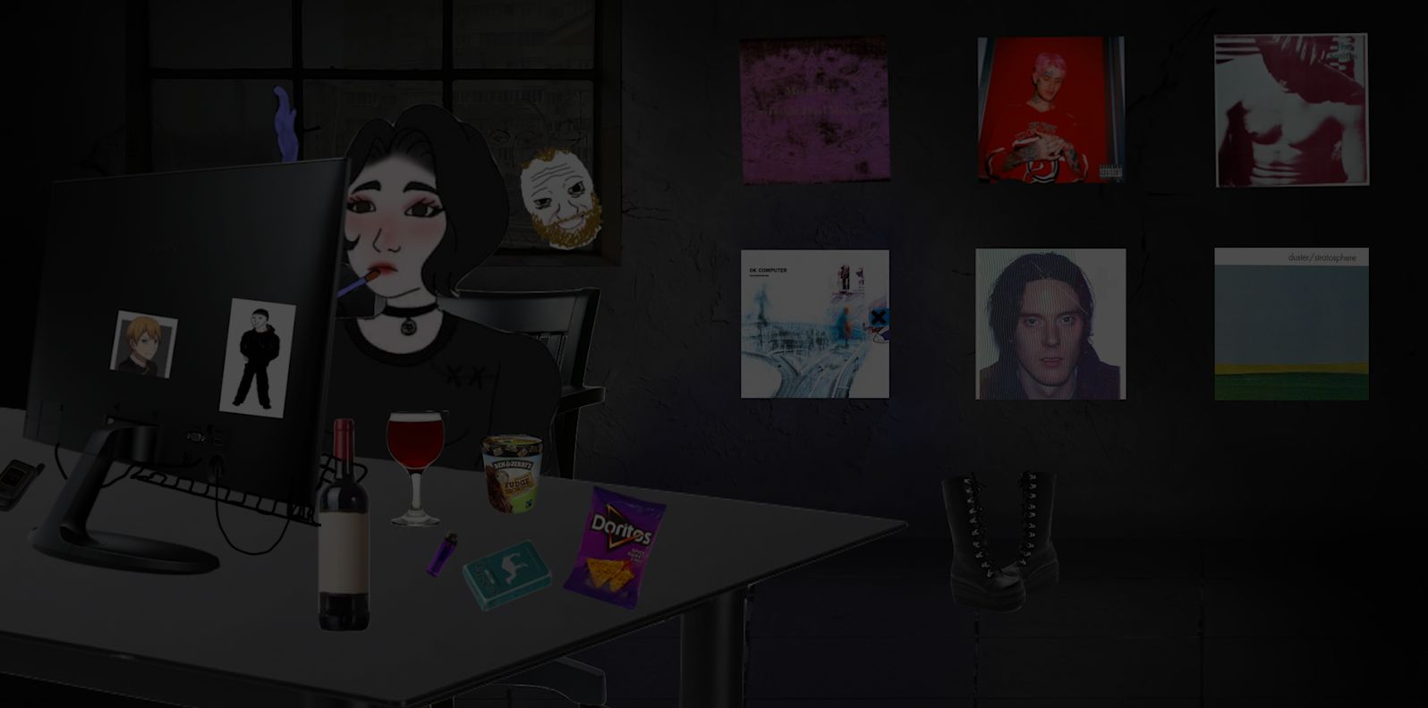 Figured there should be more memes dedicated to the doomer girl | Scrolller