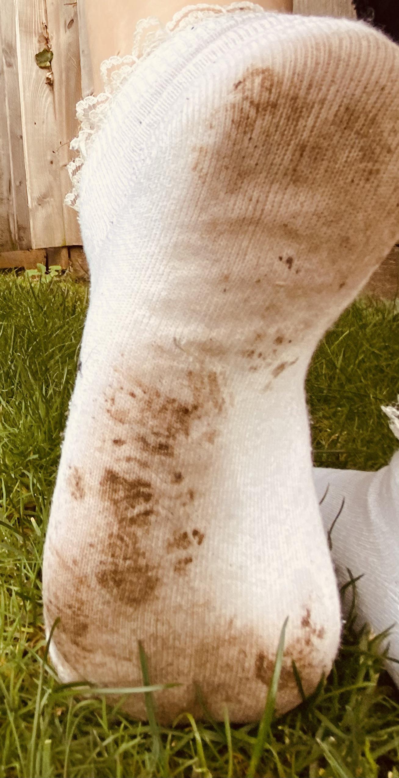 Filthy dirty girls white socks | Scrolller