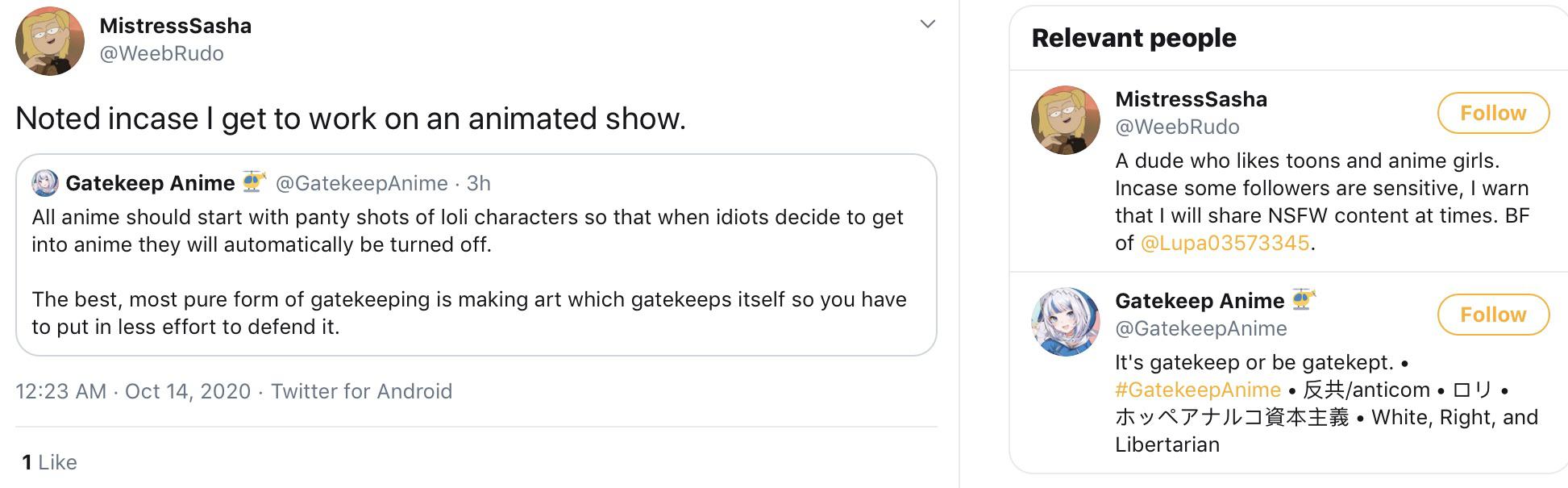 Finally, a foolproof plan to get people respecting the animated arts as a serious medium ...
