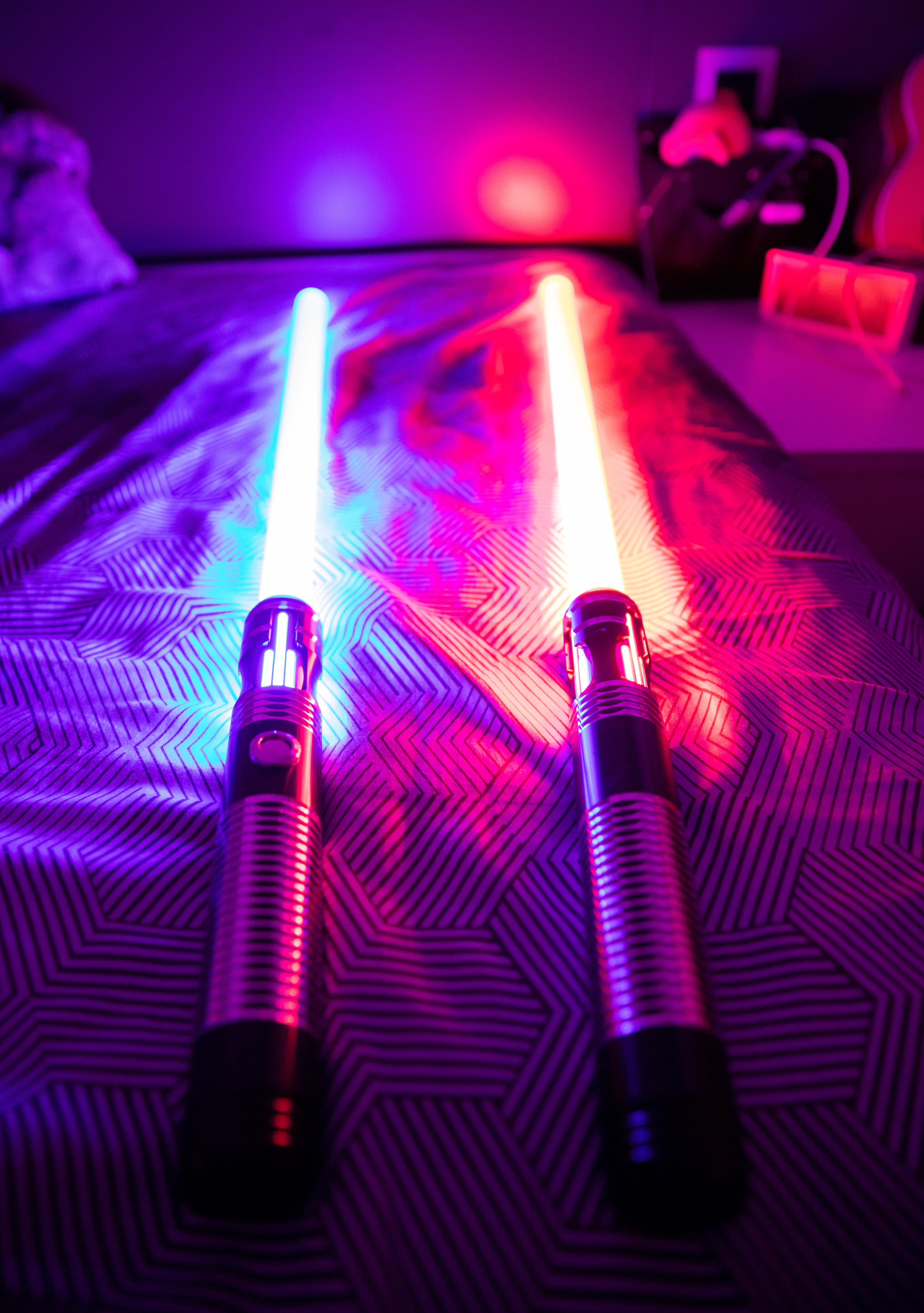 Finally arrived, my first and second lightsabers | Scrolller