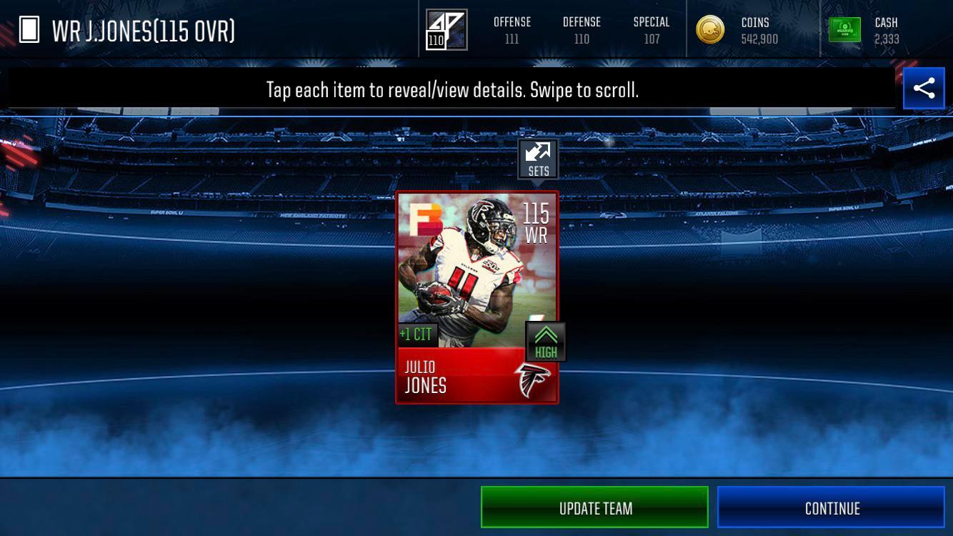 Finally Completed Julio Jones 🙏 Scrolller