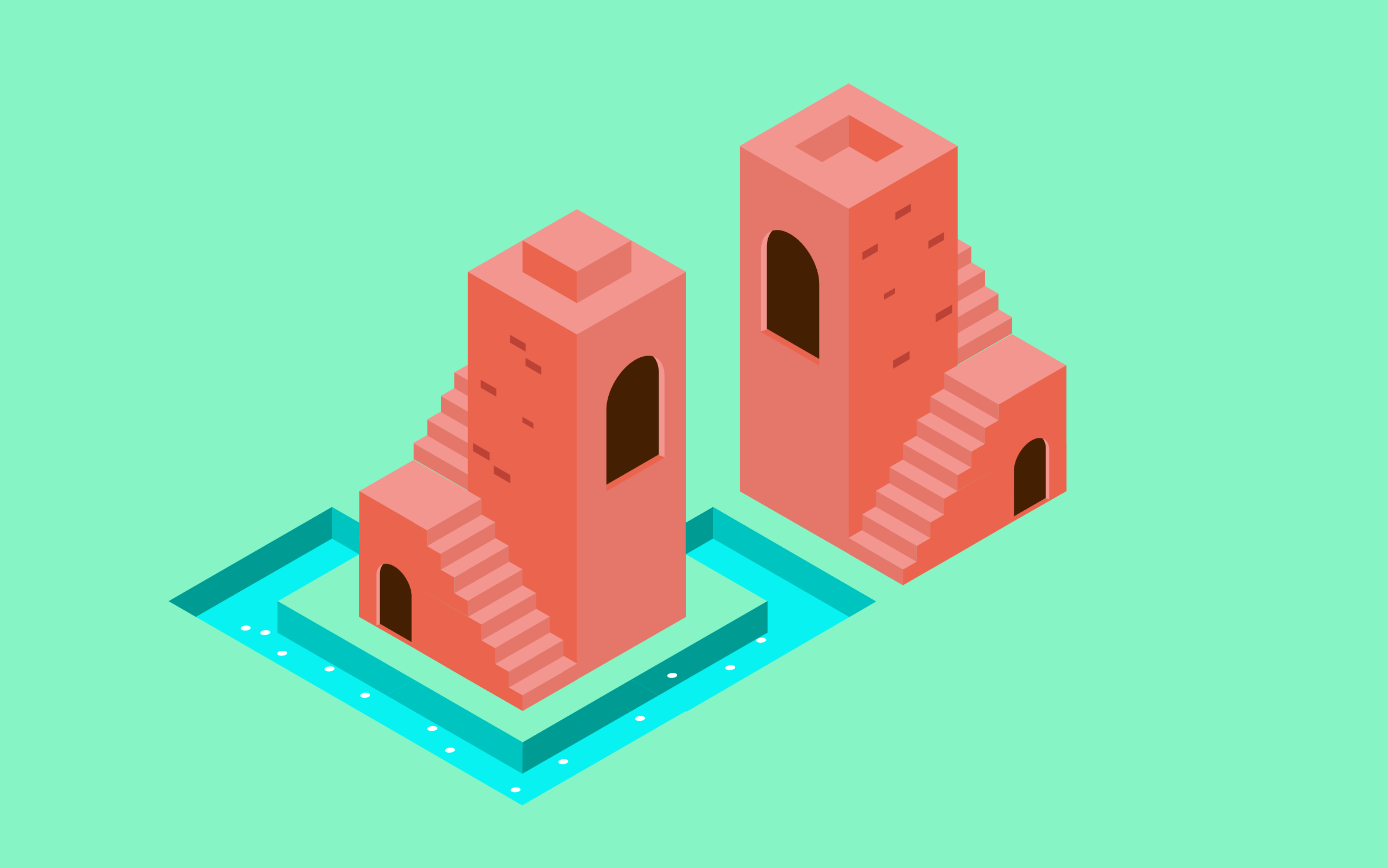 Finally decided to give illustrator a try in isometric. Thoughts? | Scrolller