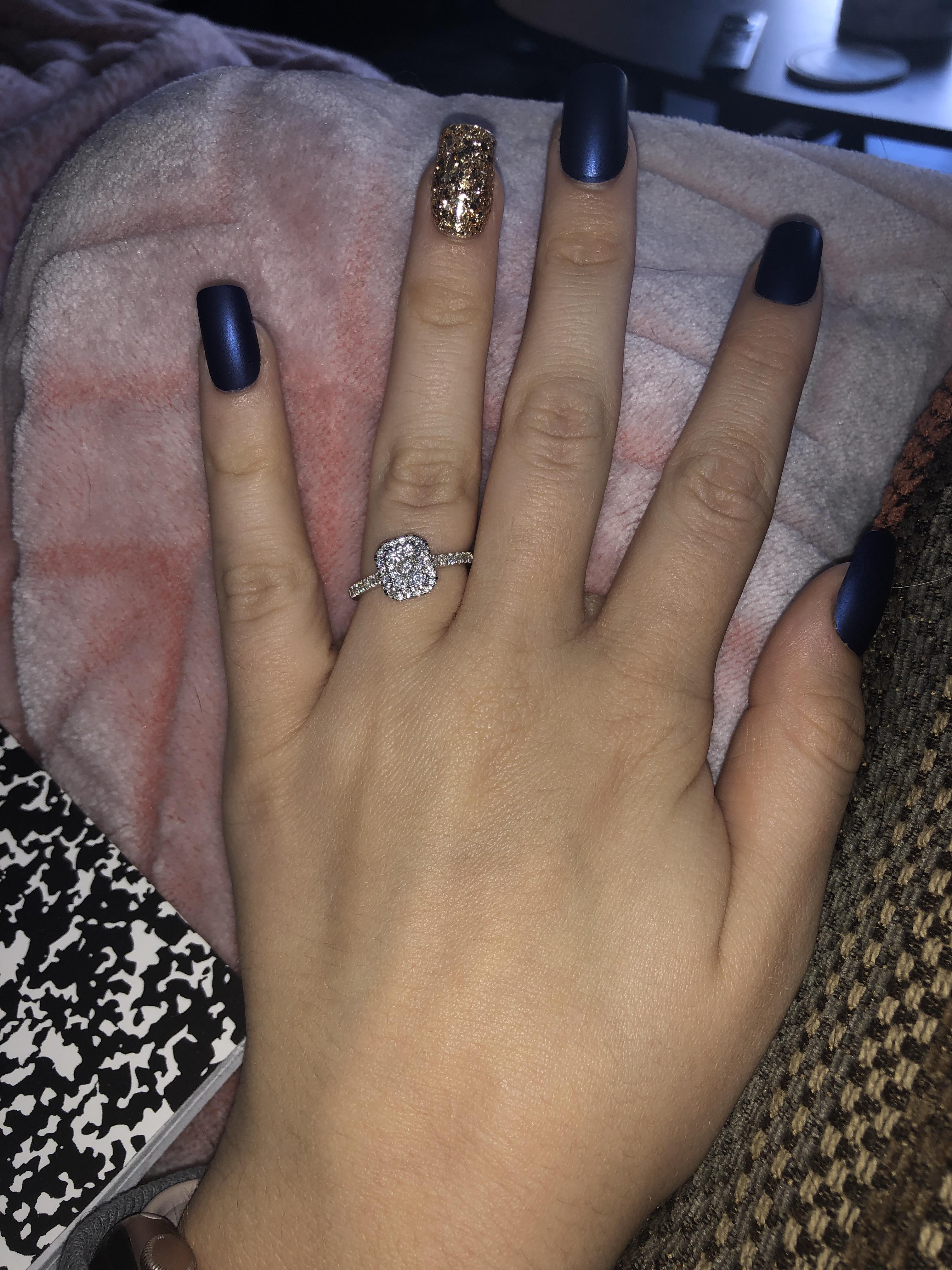 Finally engaged to the love of my life!! How soon is to soon on engagement photos?!😂 | Scrolller