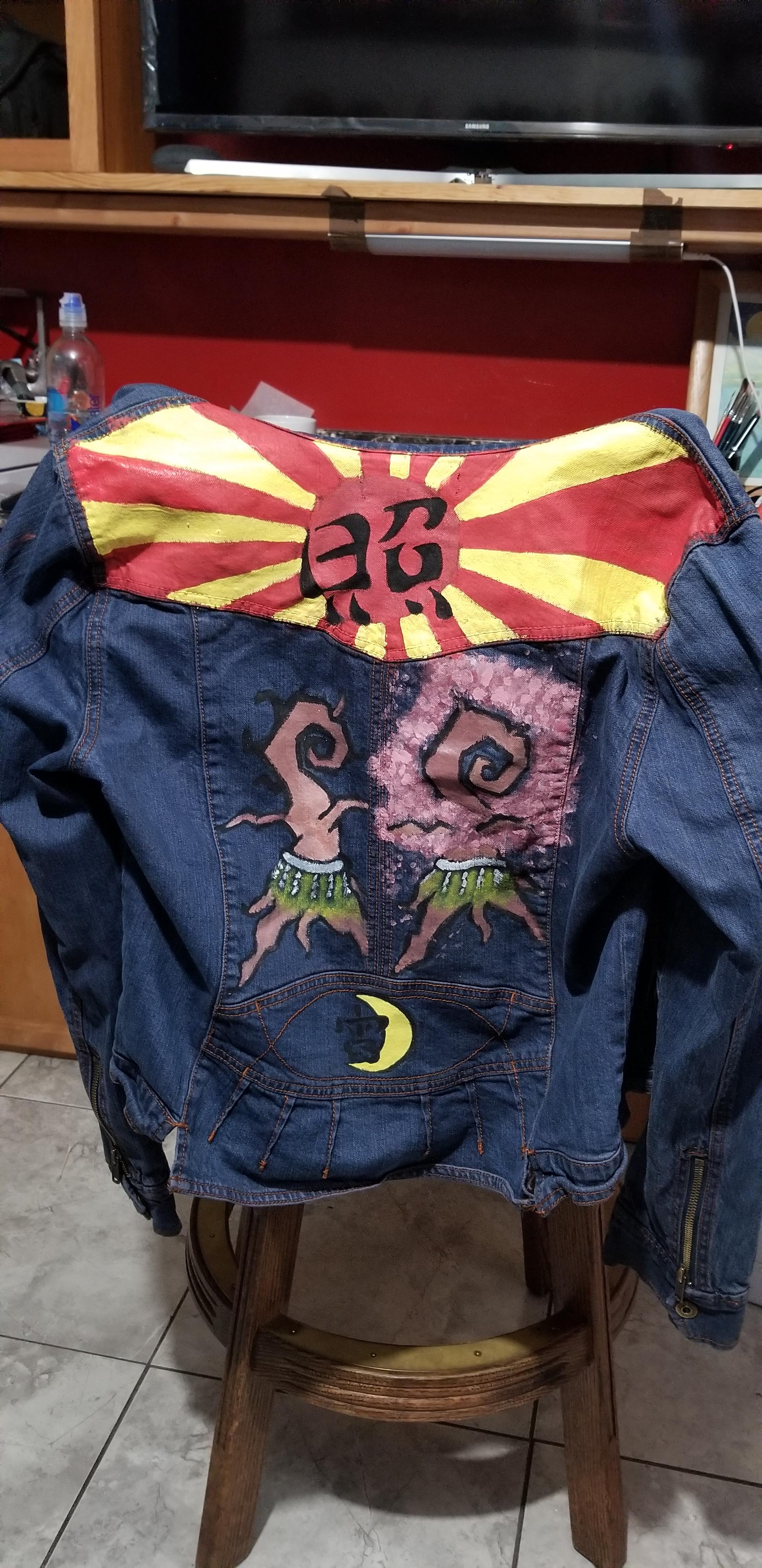 Finally Finish the denim jacket | Scrolller