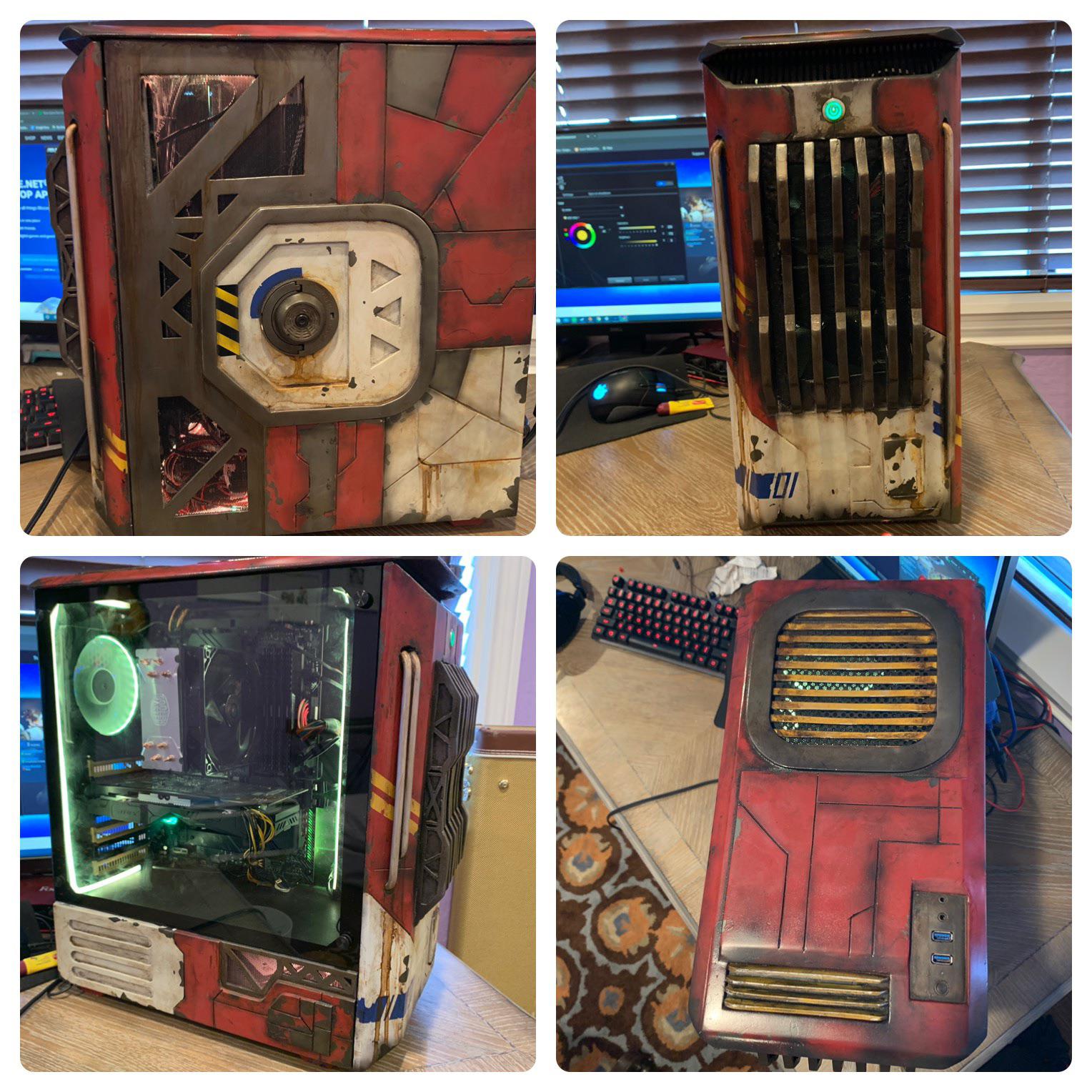 Finally finished my first pc case mod. | Scrolller