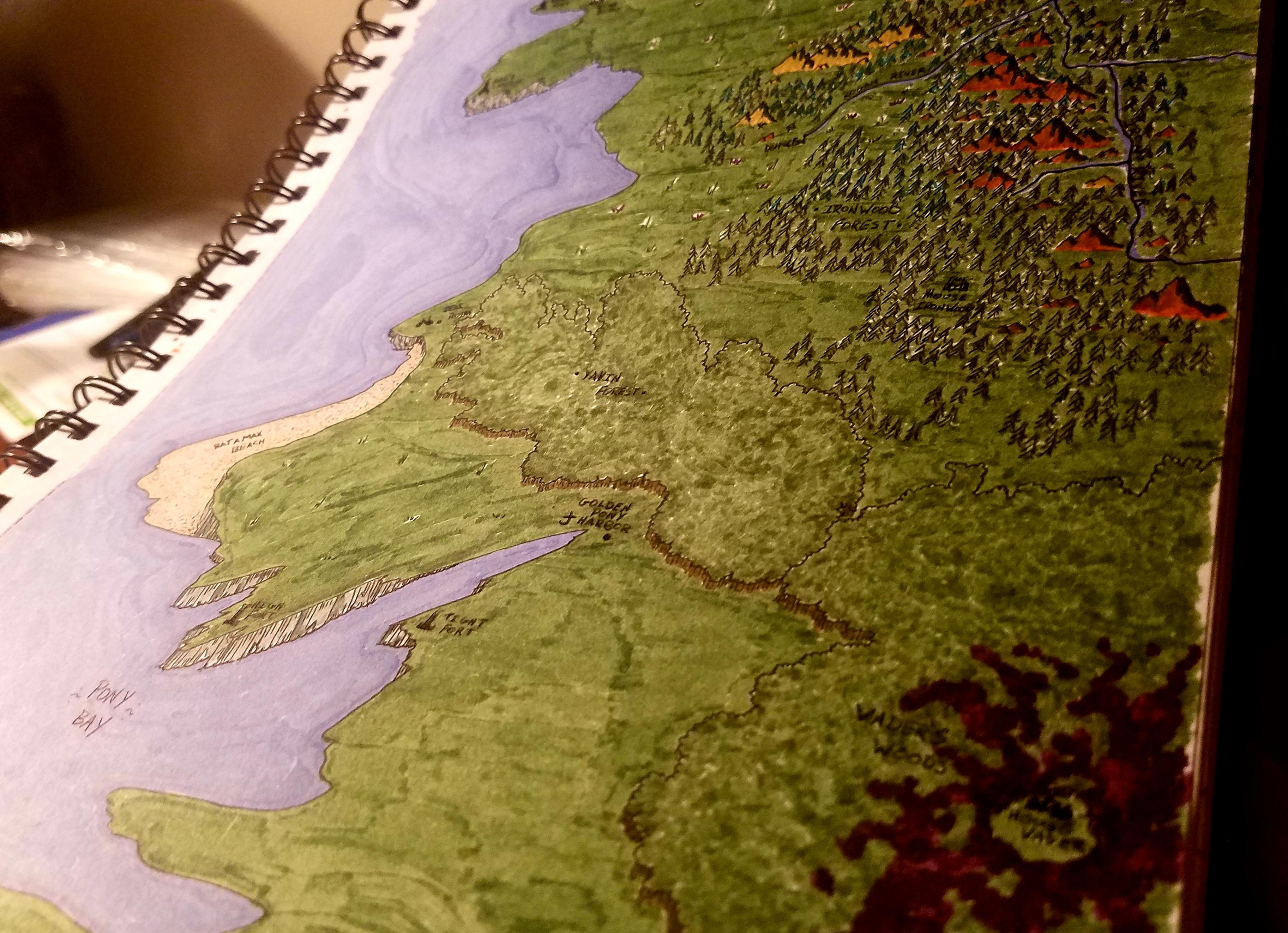 Finally finished my map! | Scrolller