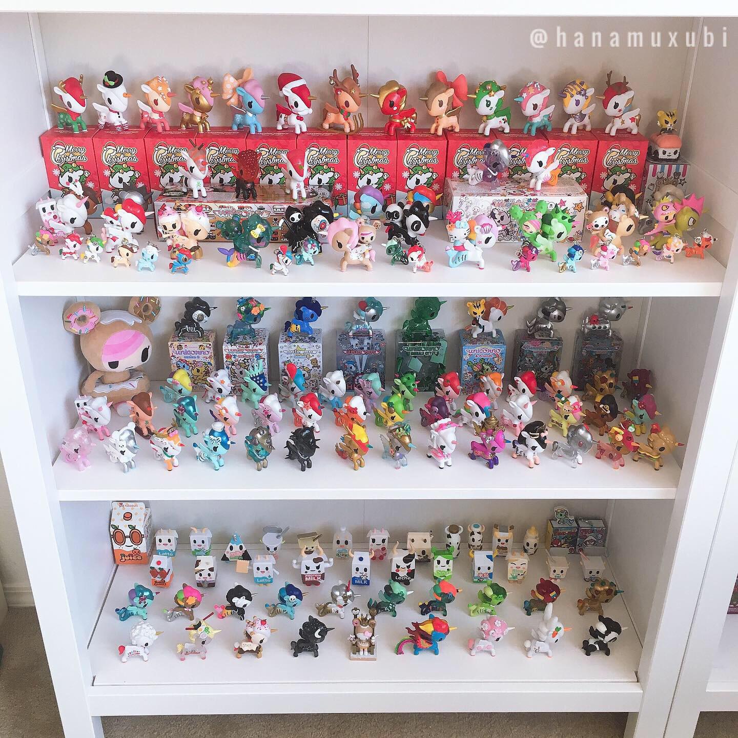 Finally got a bookcase to display my collection after sporadically placing them around my room ...