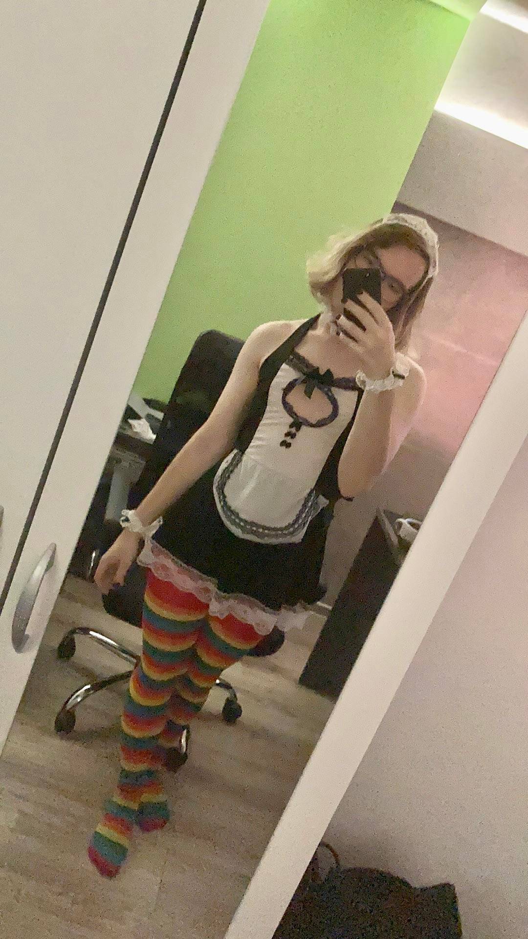 I finally have a maid outfit! uwu | Scrolller