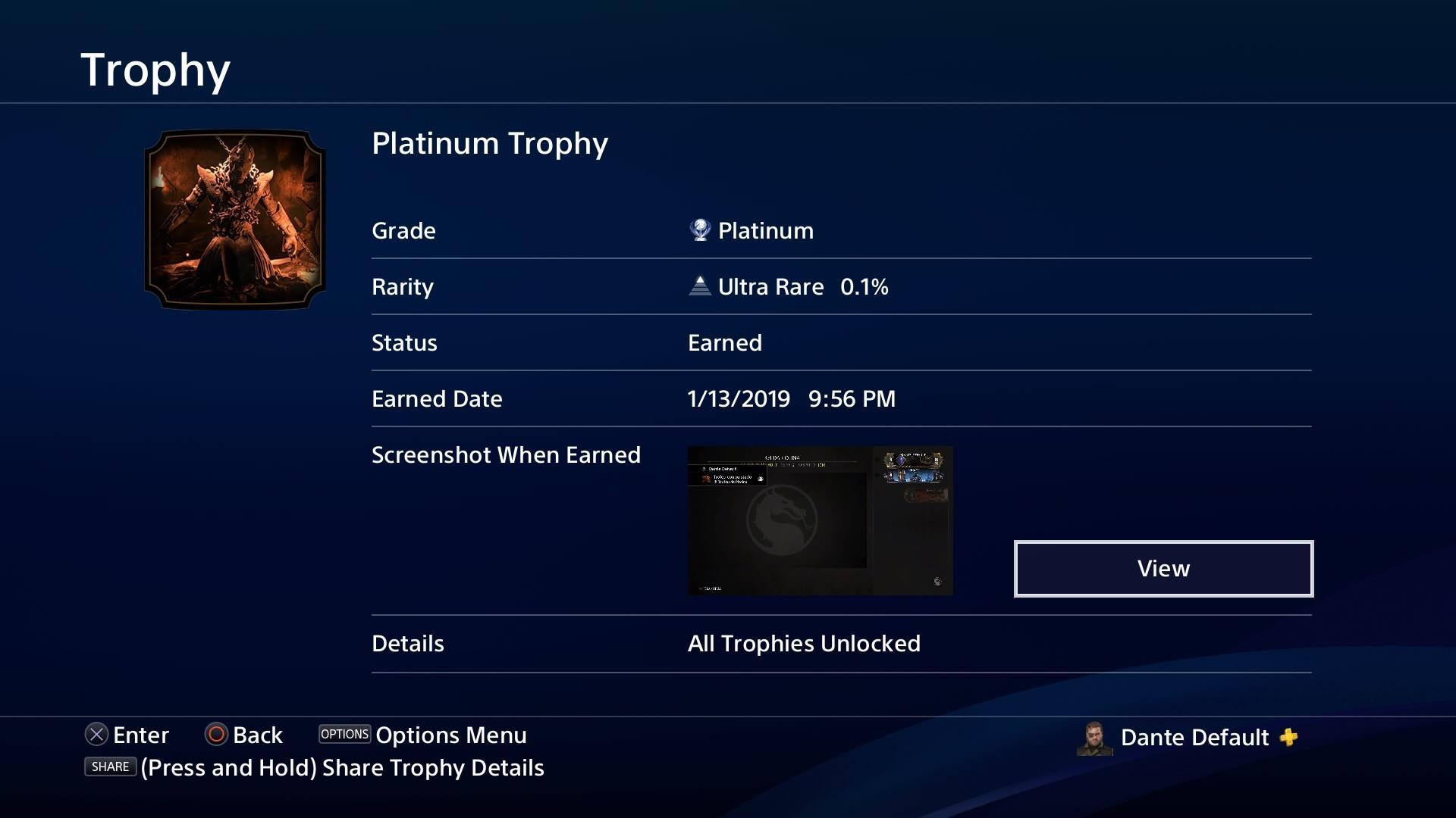 Finally got the platinum trophy! | Scrolller