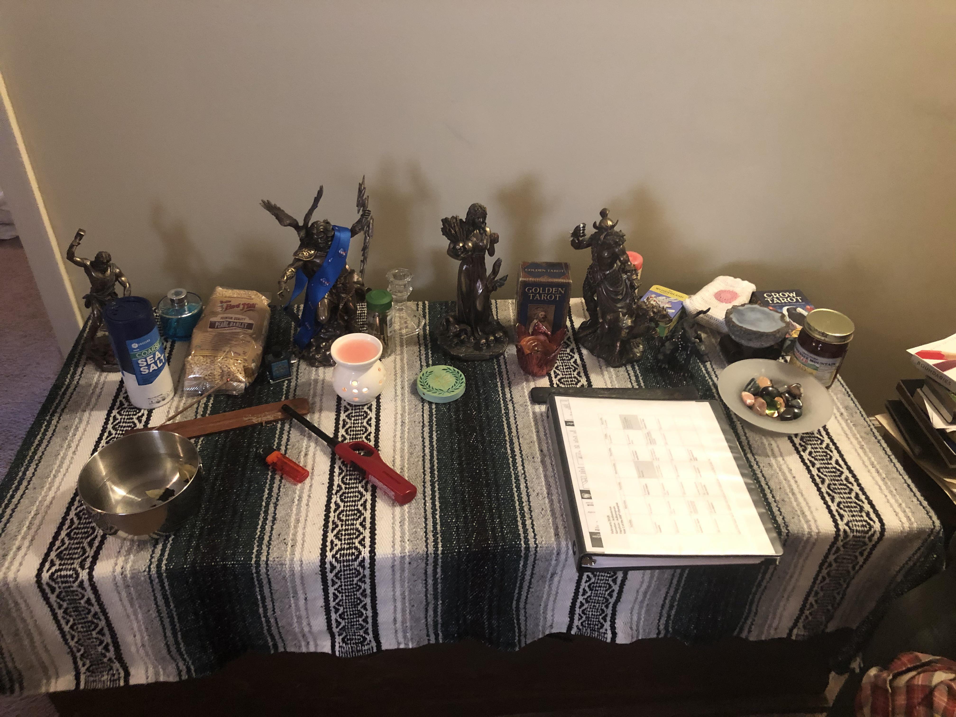 Finally have my altar back up! | Scrolller