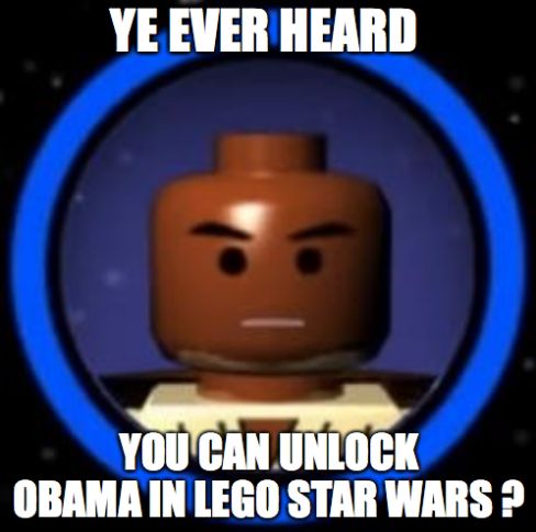 FINALLY, JEDI MASTER OBAMIUM | Scrolller