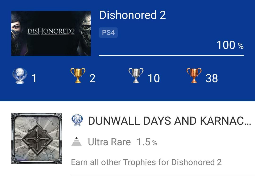 Finally reached 100% in Dishonored 2! | Scrolller