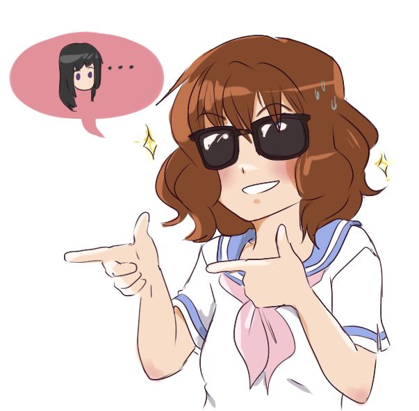 Finger Guns Kumiko | Scrolller