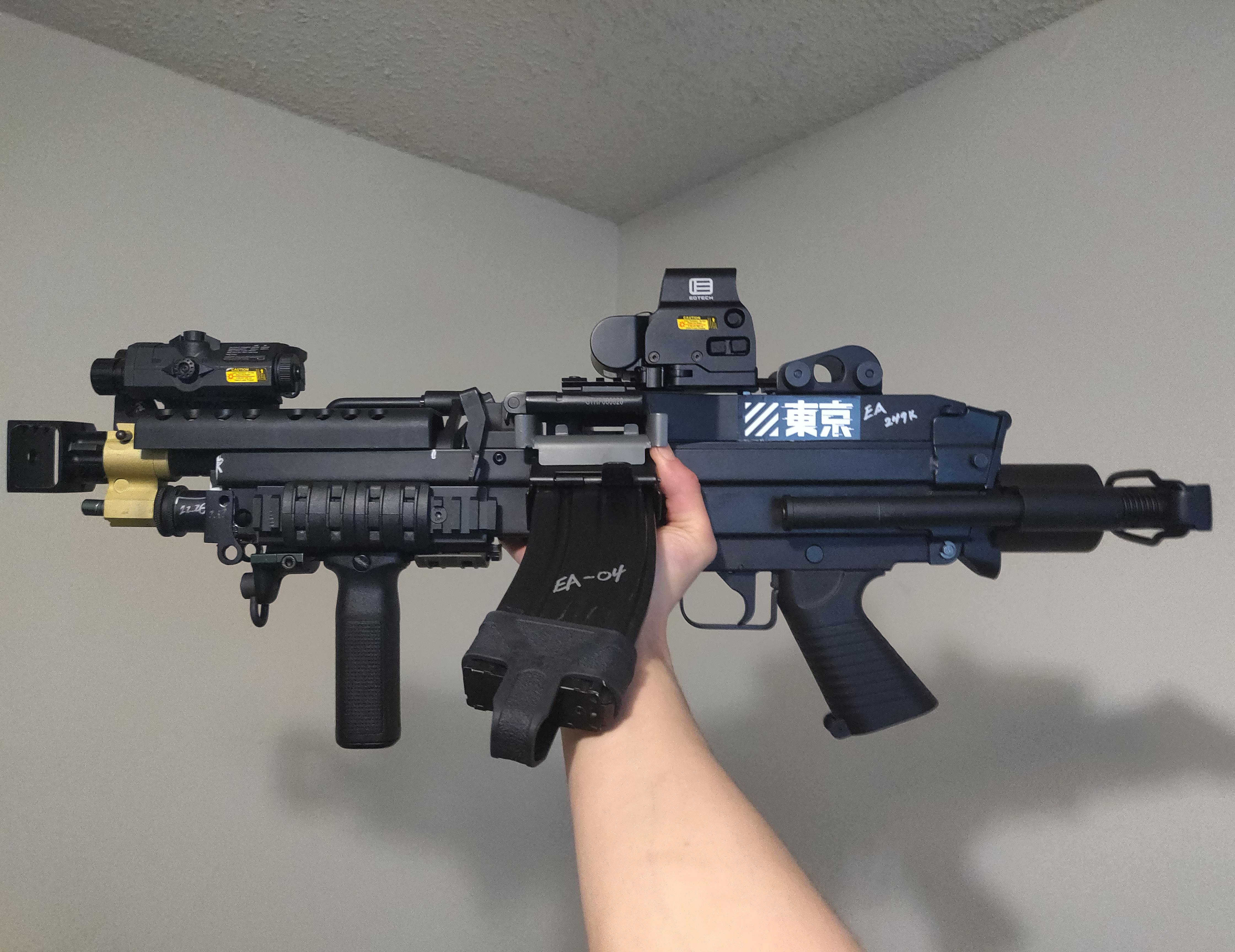 Finished M249K project | Scrolller