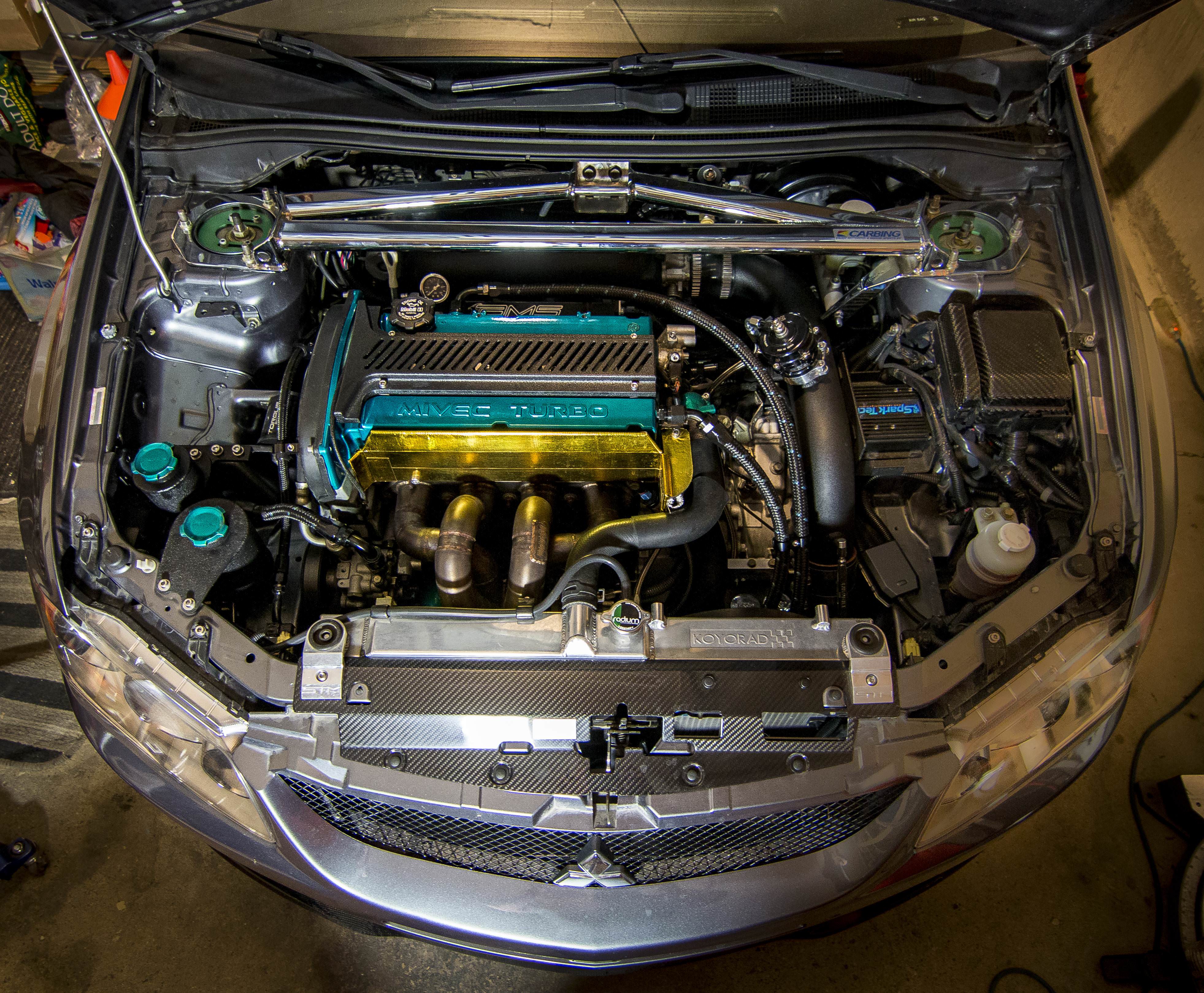 Finished up my engine bay...for now | Scrolller