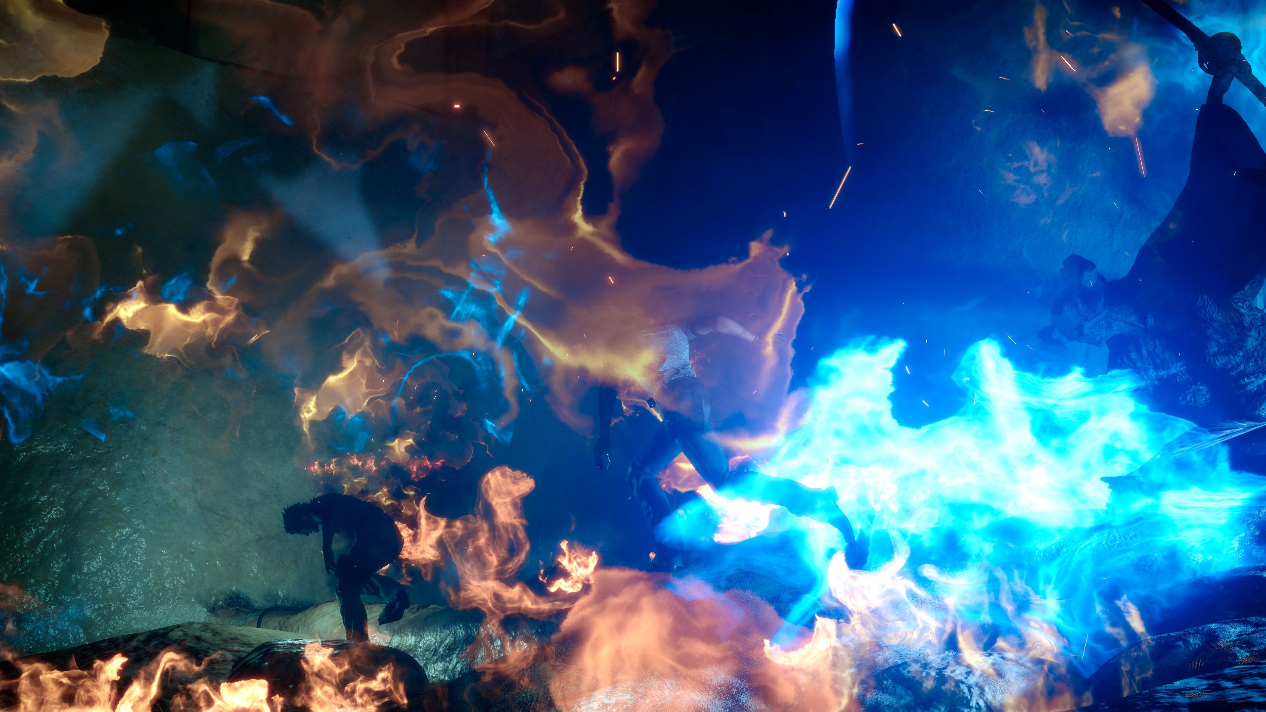 Firaga meets daemonic flame | Scrolller