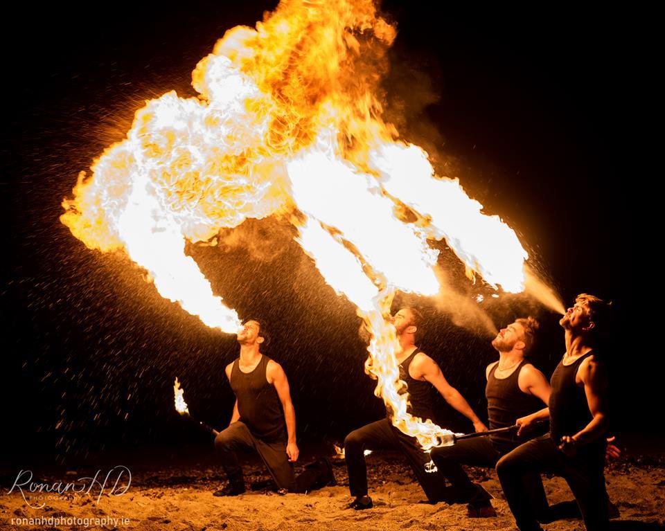 Fire breathing! The closest skill to bending I can do. (I am the one on the left.) | Scrolller