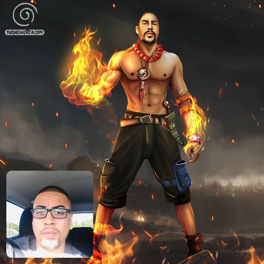 “Fire Fist" Ace Fan art 🔥🔥🔥 Hope yall like it💙! By me, Turned Ninja ...