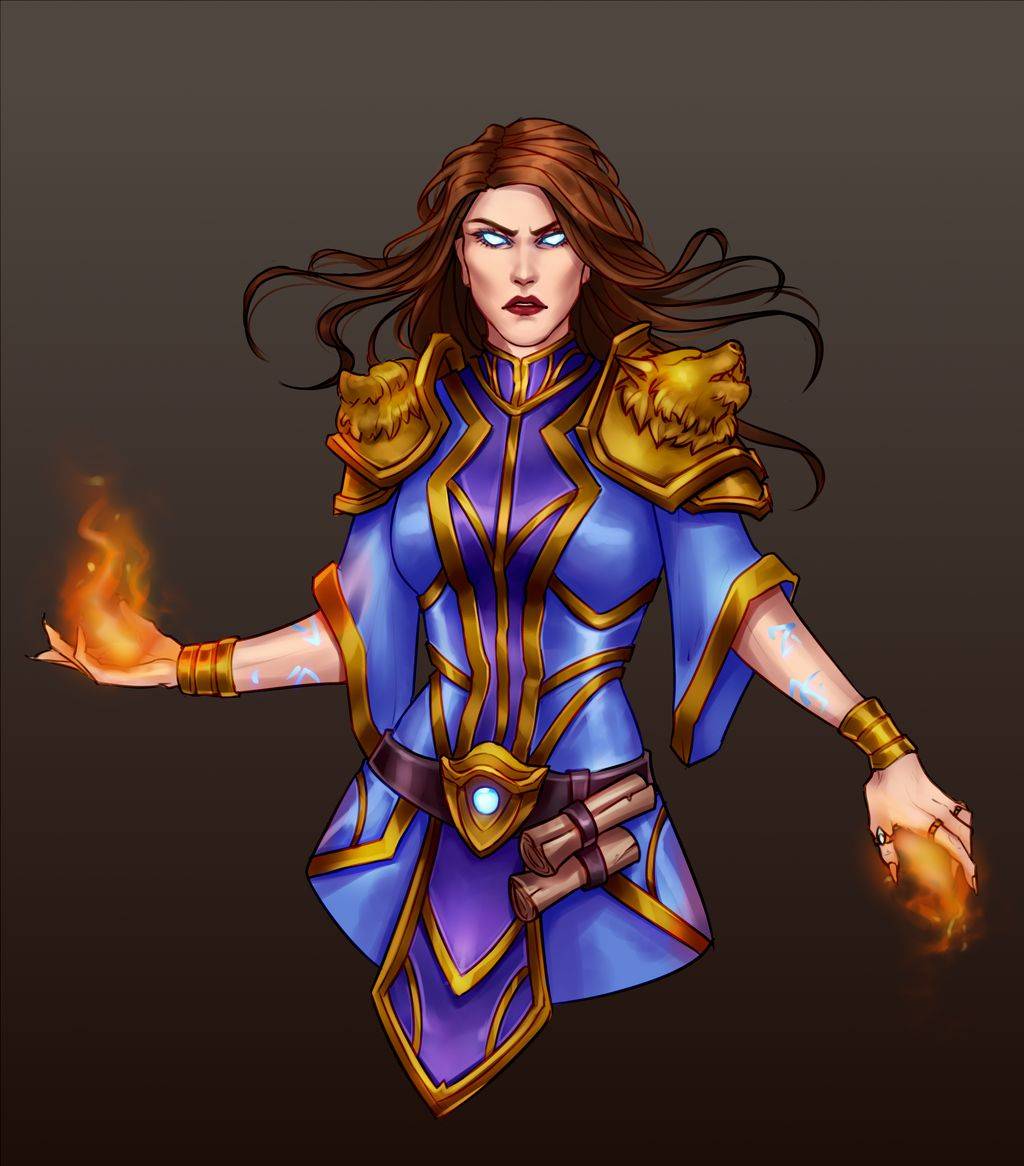 Fire Mage by Ammatice | Scrolller