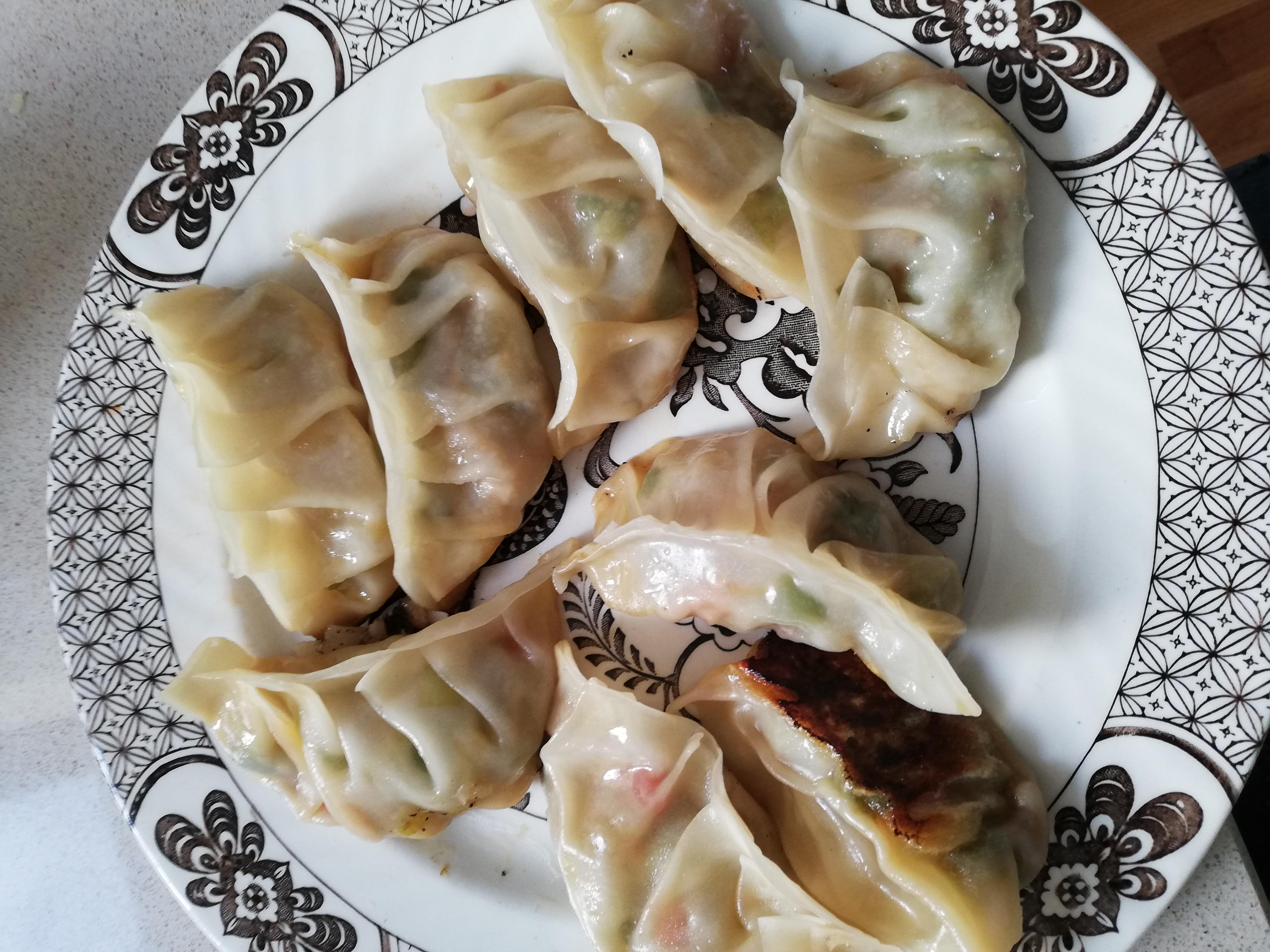 First attempt at Gyoza - bit overcooked, still tasty | Scrolller