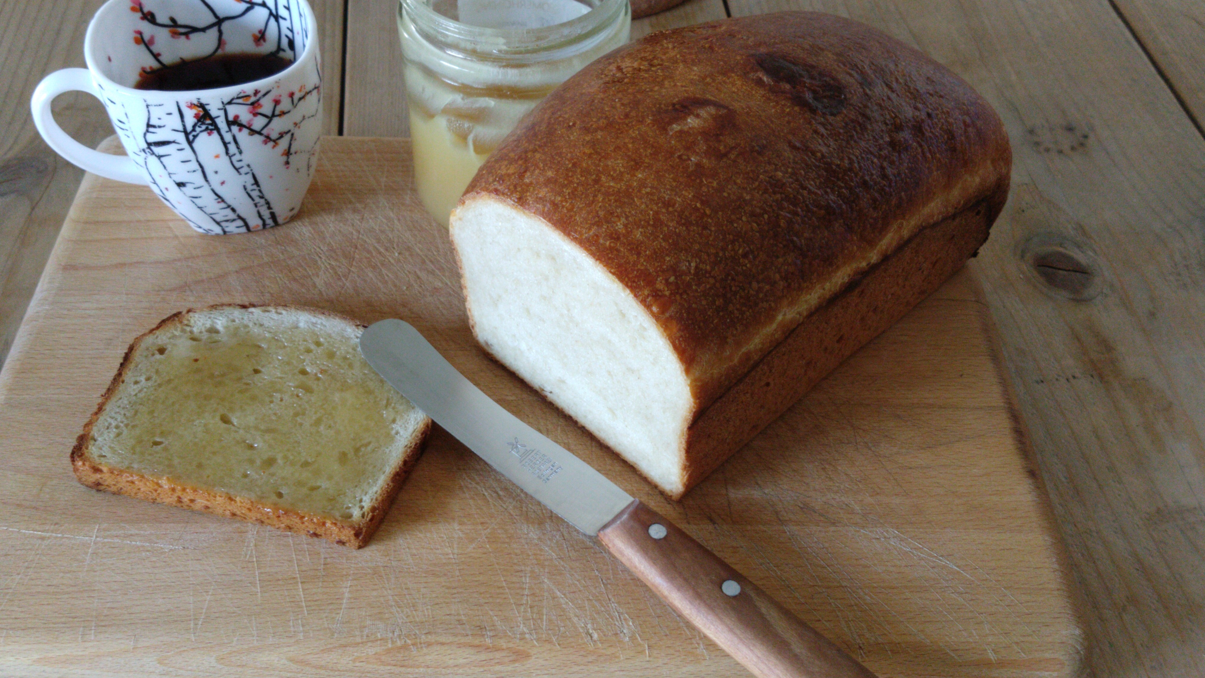 First attempt at sourdough pain de mie - simple pleasures in harsh times | Scrolller