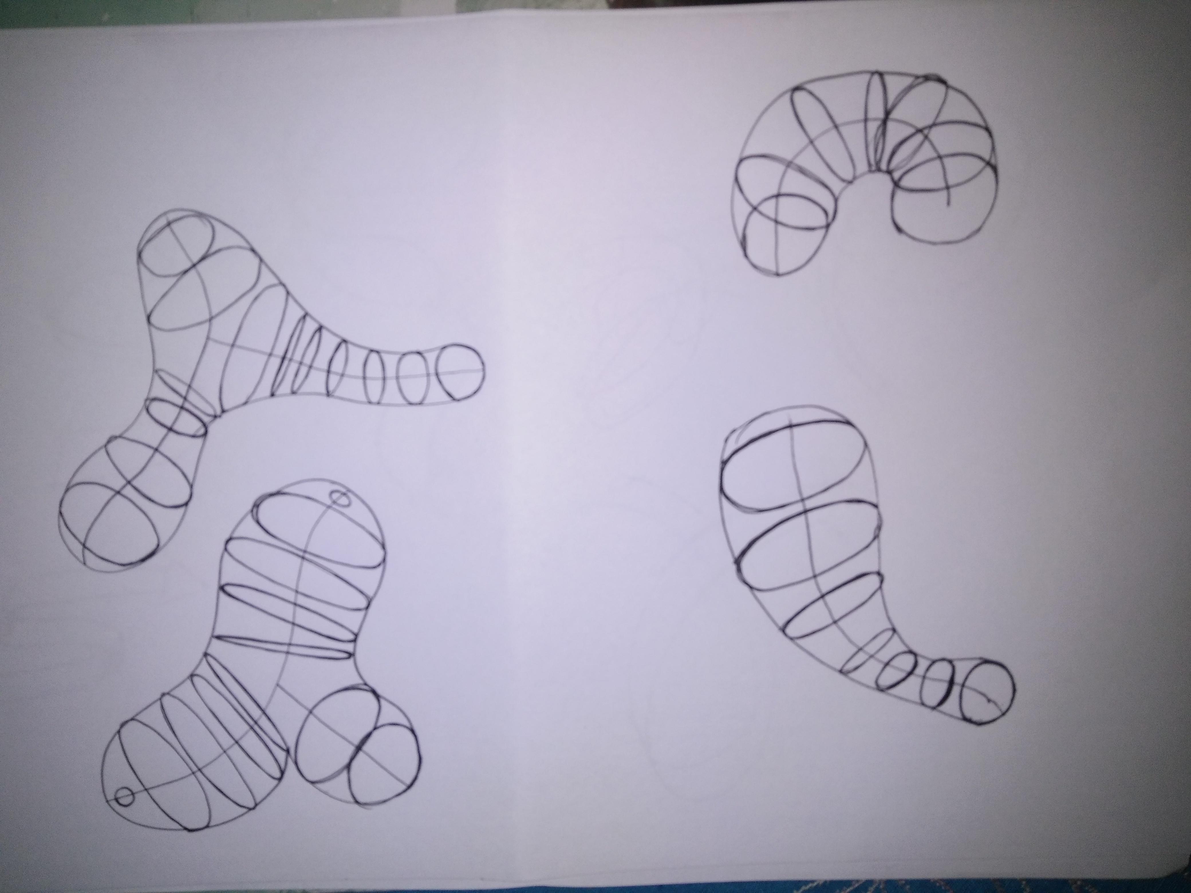 First attempt drawing organic forms.. | Scrolller