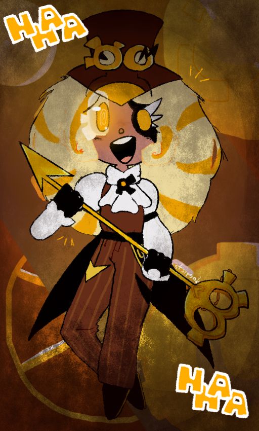 First attempt drawing Timekeeper cookie. | Scrolller