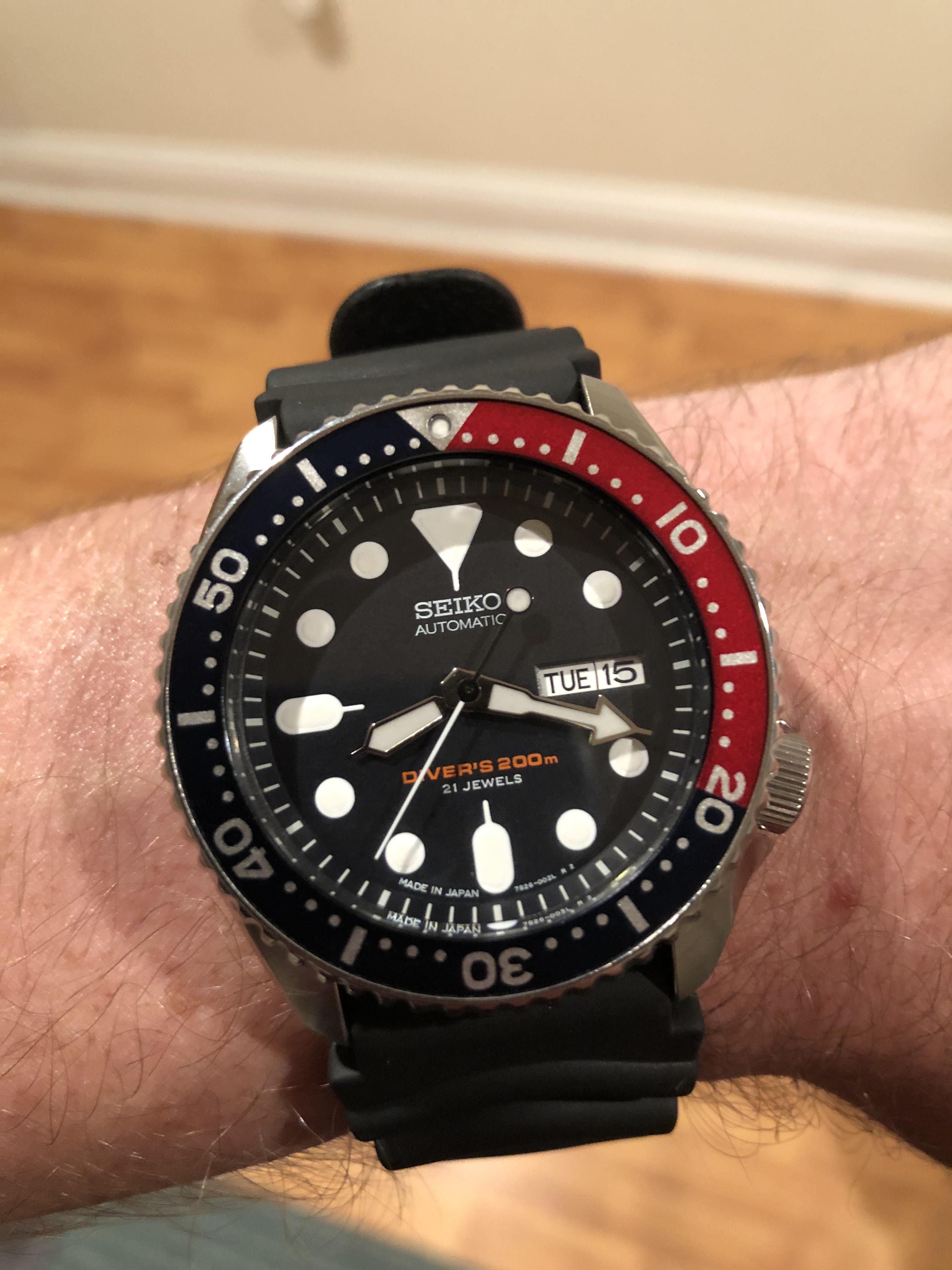 First Automatic First Seiko Scrolller