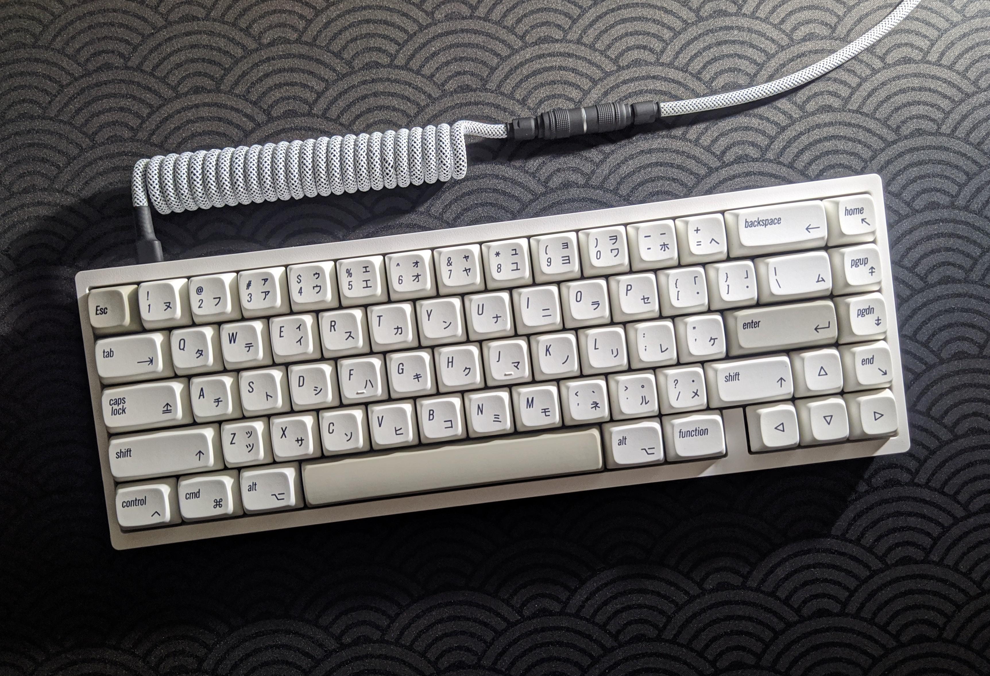 First build | KBD67 Lite R1 | Scrolller