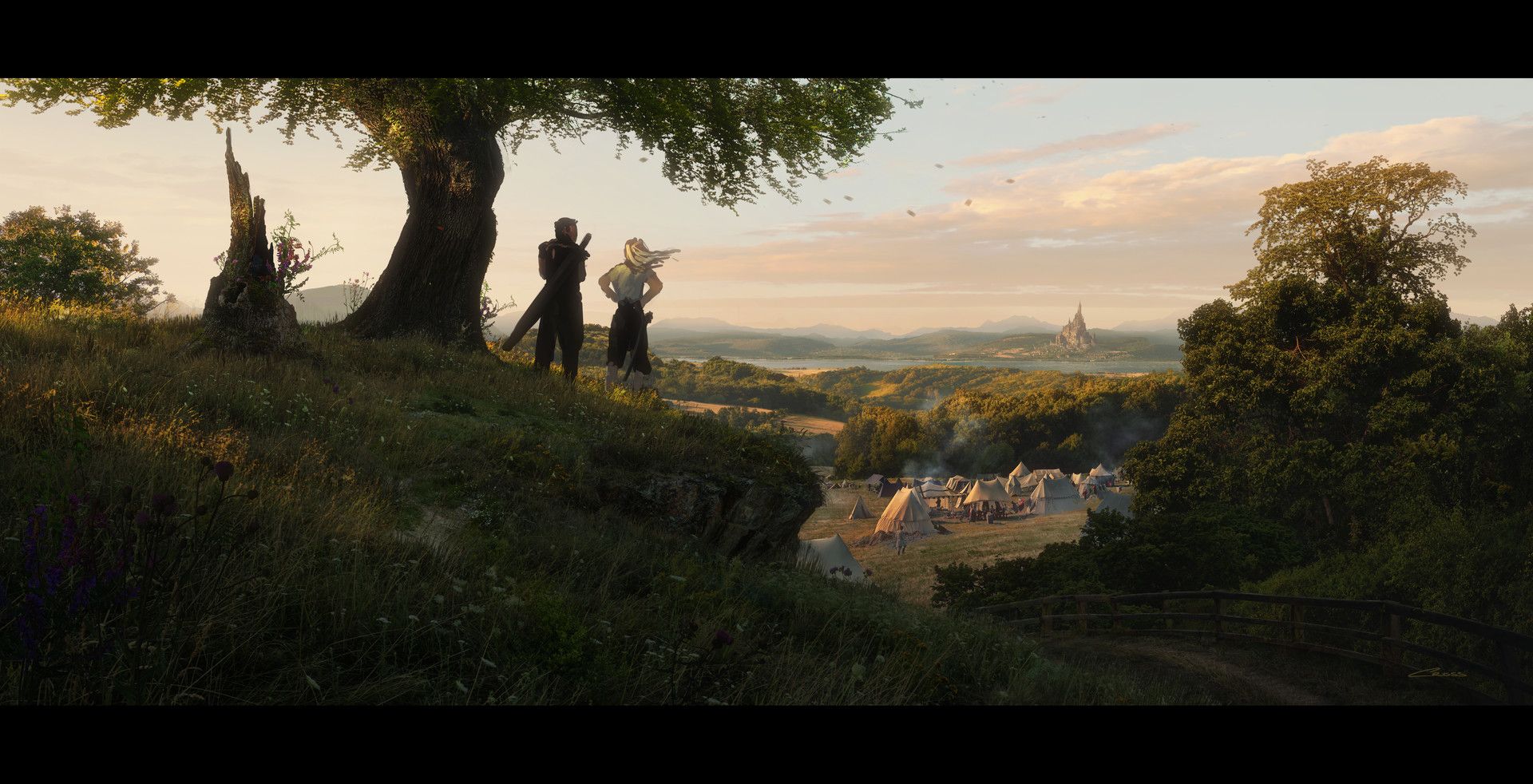 First Camp by Conar Cross | Scrolller