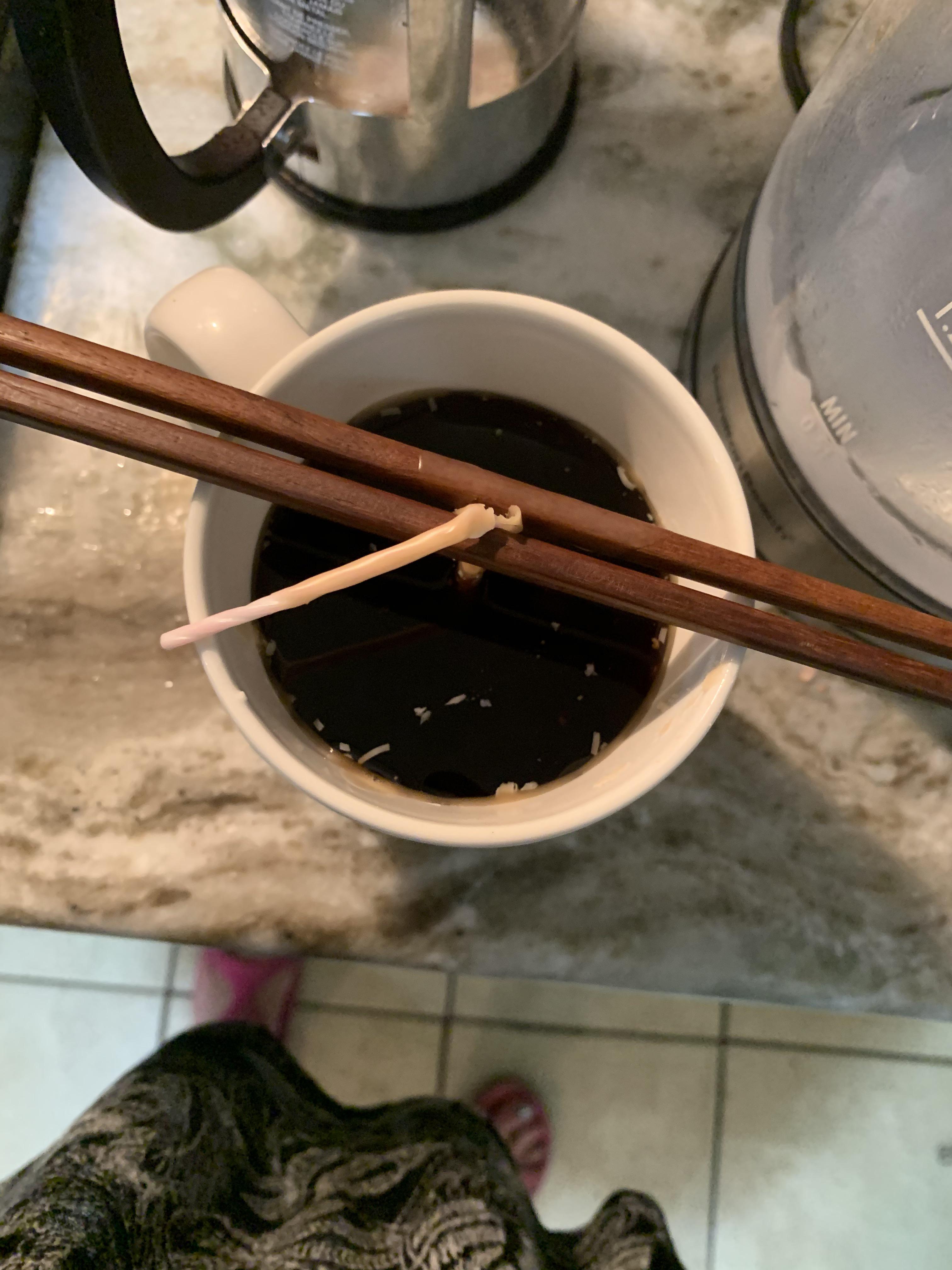 First candle ever in the books! A Chai latte in a mug! | Scrolller