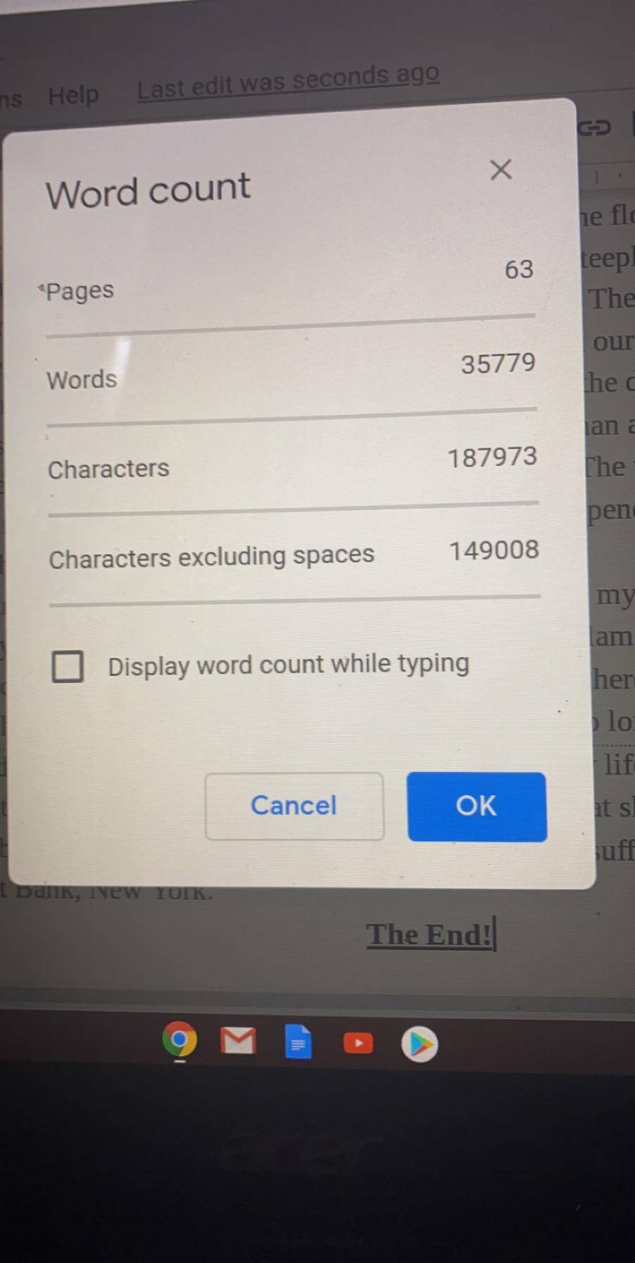 First draft of my novel complete! | Scrolller
