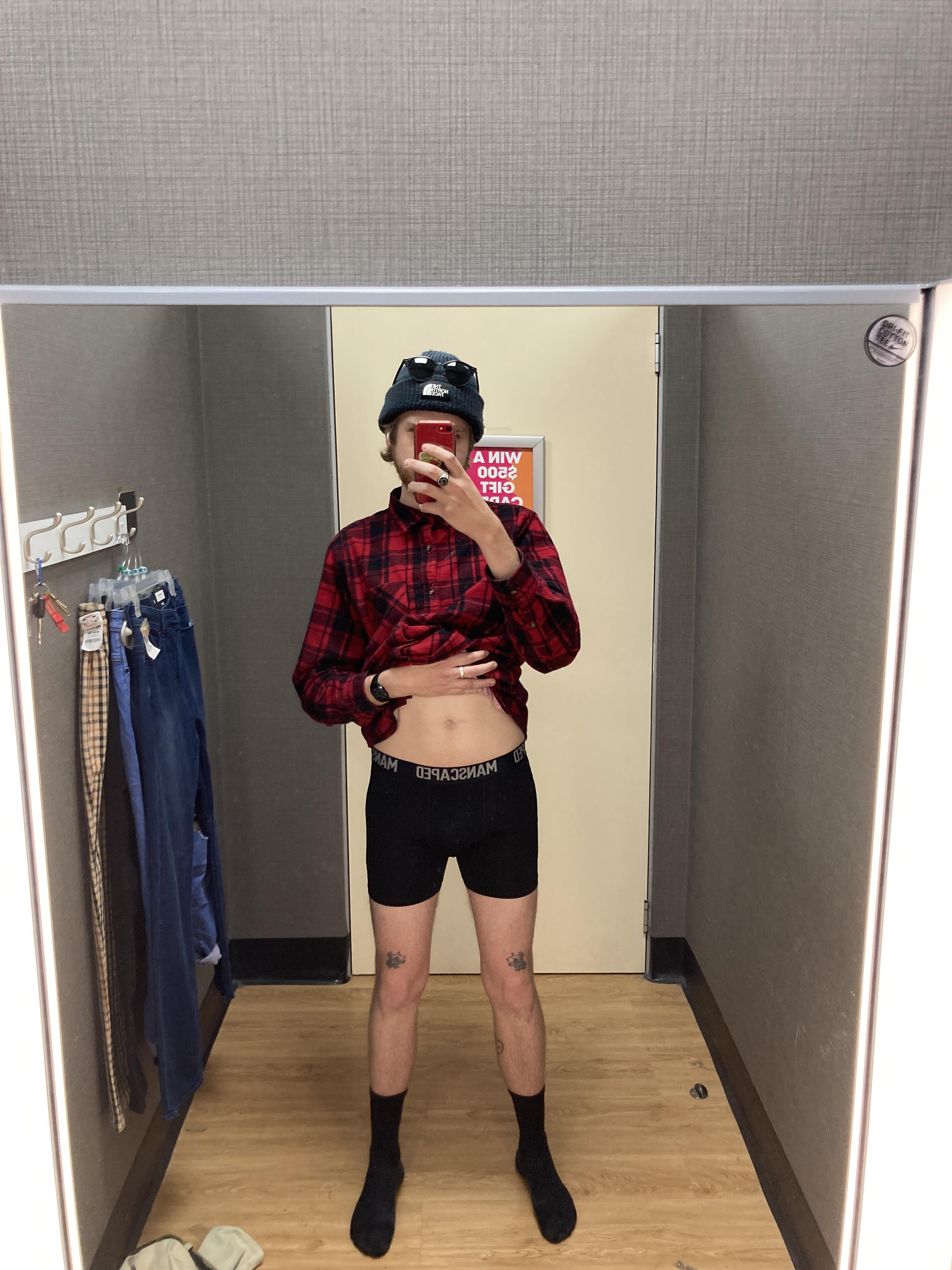 First ever change room selfie 💡 | Scrolller